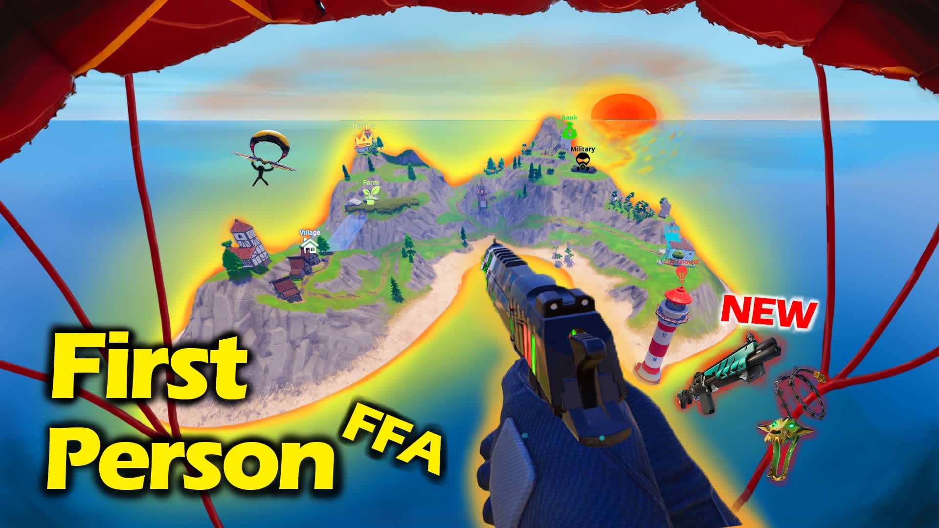 THE ISLAND First Person FFA 5133-7070-2490 by bigig - Fortnite Creative ...