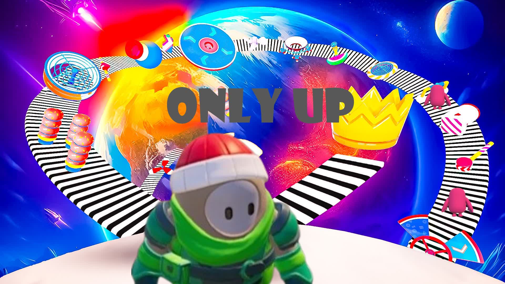 FALL GUYS ONLY UP CHECKPOINT 3280-2204-4363 من ابتكار poupy - Fortnite