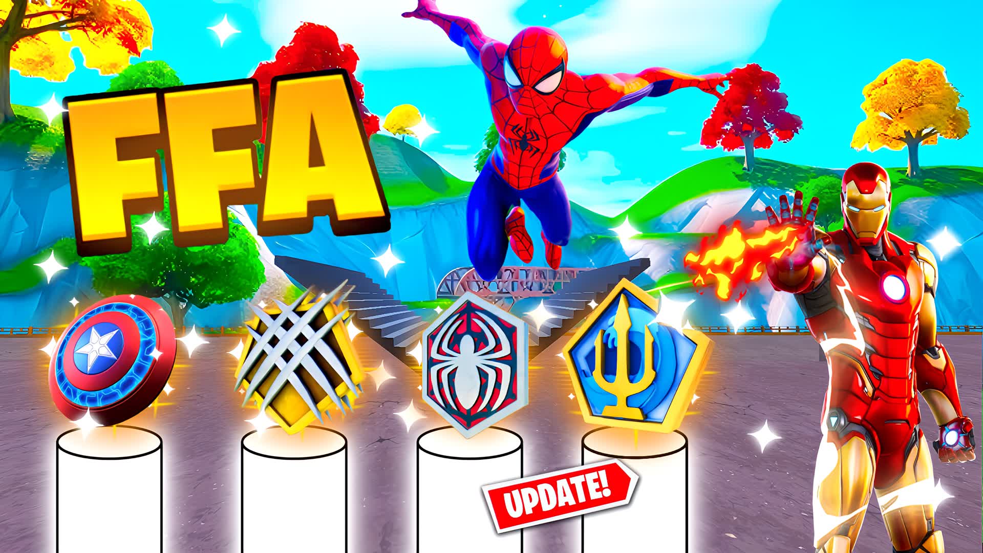 🦸‍♂️MARVEL FREE FOR ALL⭐ 2602-2334-4321 by homeboy.dk - Fortnite ...
