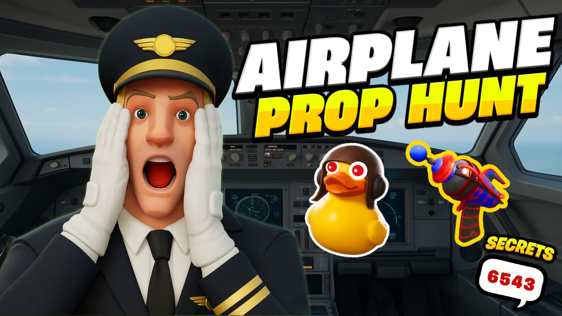 AIRPLANE PROP HUNT ️ 9983-7210-5003 by hayate_fn - Fortnite Creative ...