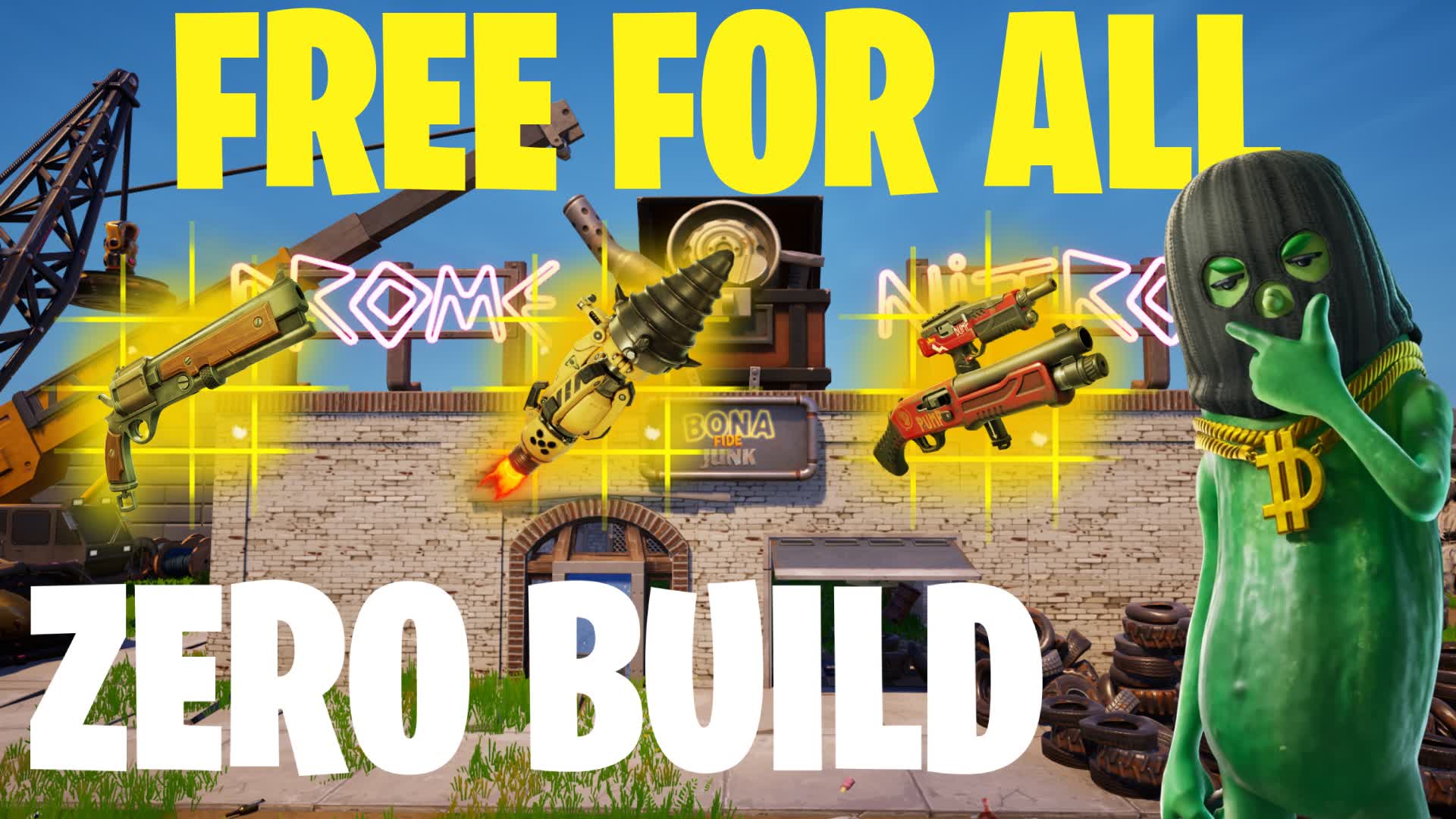 The Junkyard - FFA💥 4161-2553-3264 by simonbato - Fortnite Creative Map ...