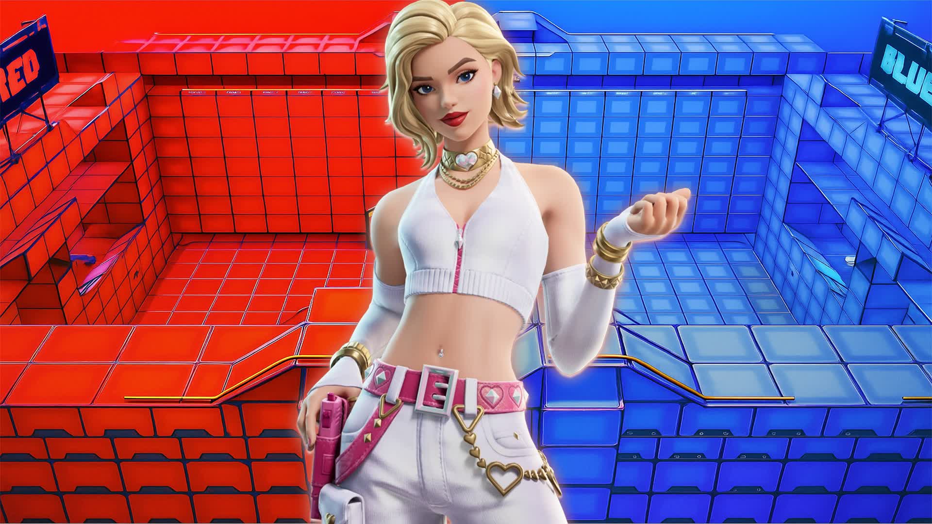 SUPER RED VS BLUE 🔴🔵 PRO 3109-4017-6724 by 1v1b - Fortnite Creative Map ...