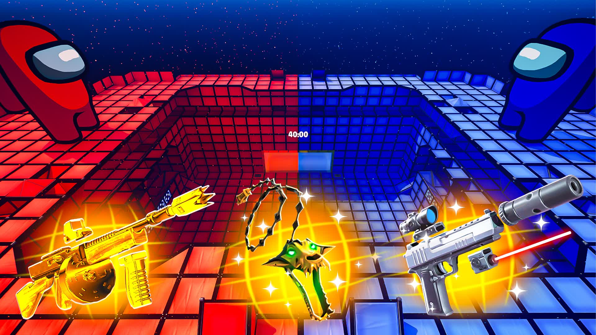 IMPOSTORS VS CREWMATES🔴🔵 - 0655-3610-9759 | Fortnite Zone