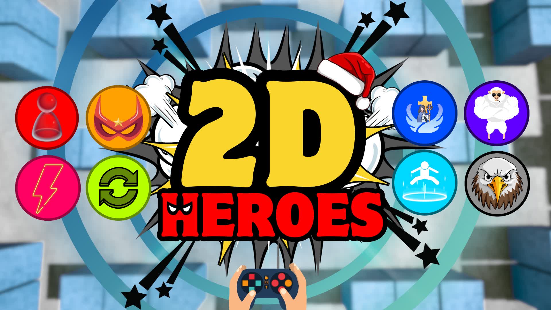 Juega ⭐2D HEROES GUN GAME🦸 - 3071-7484-1384 | Fortnite Zone