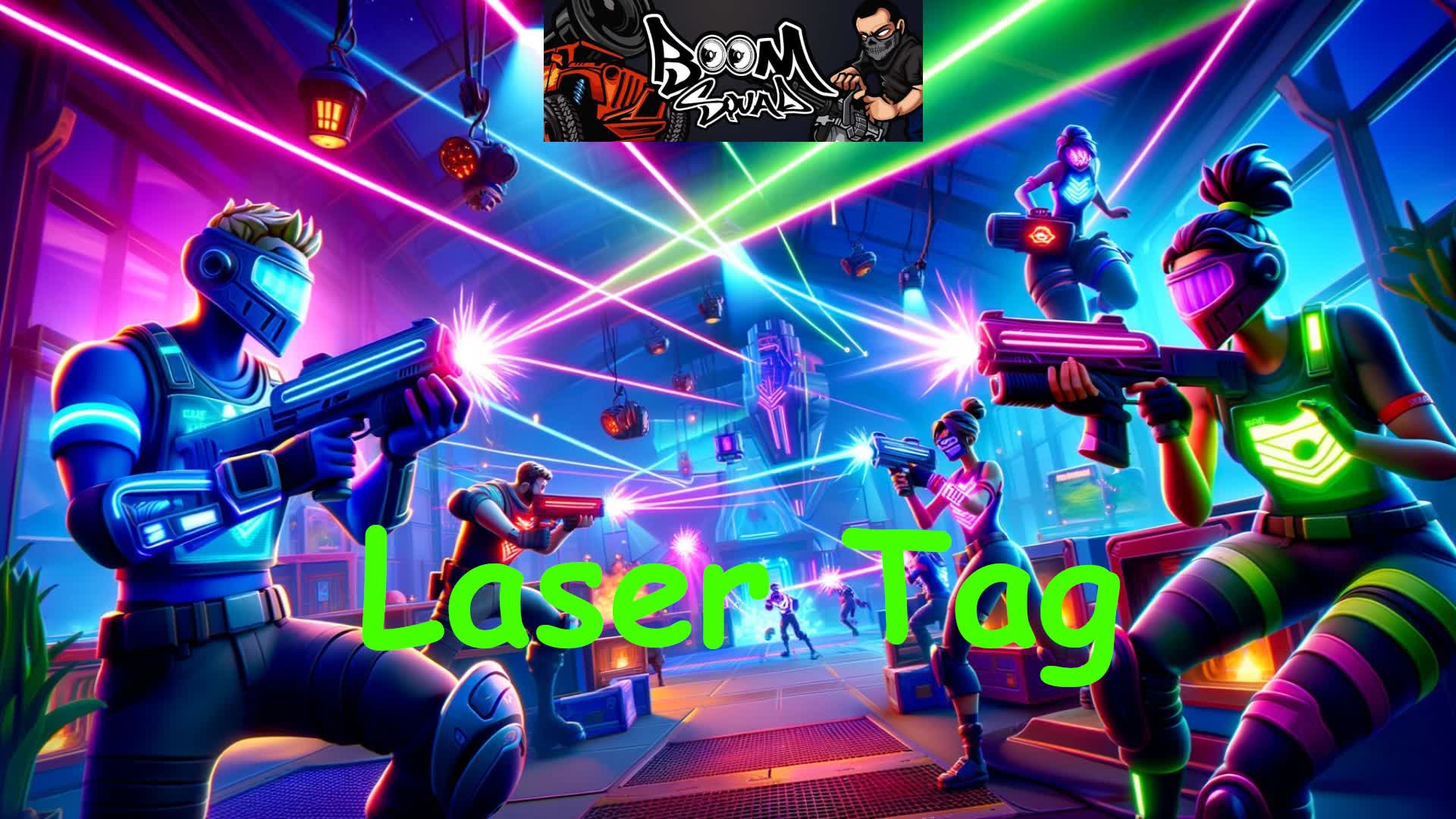 BoomSquad's Ultra Neon Laser Tag 9210-8823-3394 by boomsquad - Fortnite Creative Map Code ...