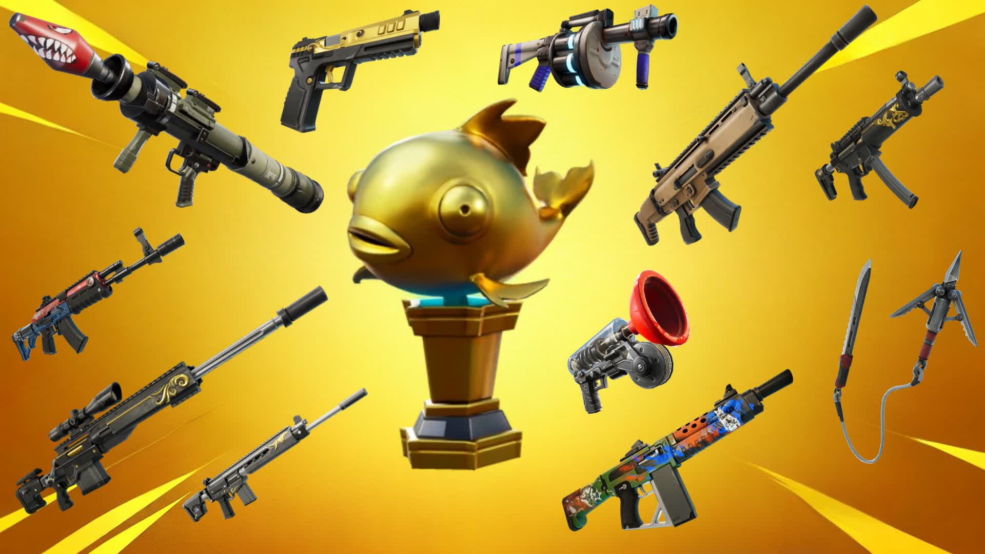 GOLDFISH FFA - ALL WEAPONS 7466-2848-5903 by rafatlds - Fortnite ...