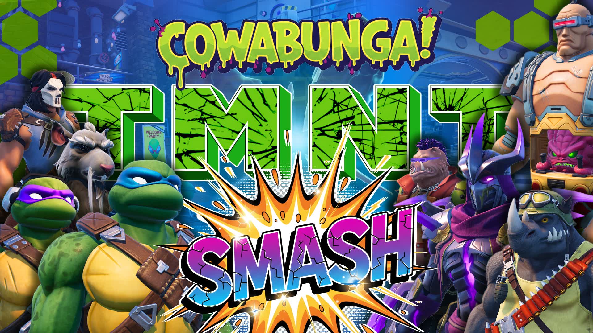🐢TMNT COWABUNGA SMASH🐢 6265-1786-9329 by doodle_star - Fortnite ...