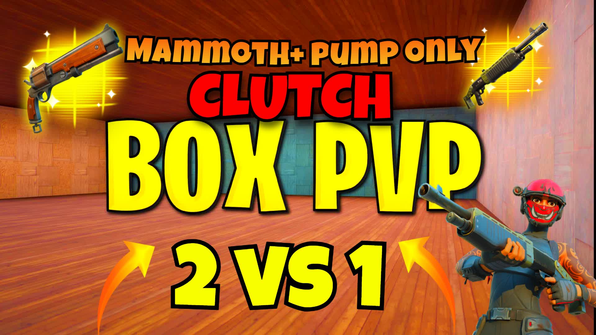 2v1 Box Fight Mammoth + Pump ONLY 🎯 9774-4252-8791 by cheater_hd - Fortnite Creative Map Code ...