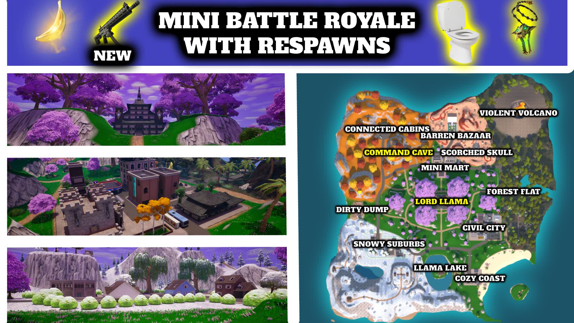 Mini Battle Royale - Resurgence 7448-7788-9709 by krysos22 - フォートナイト