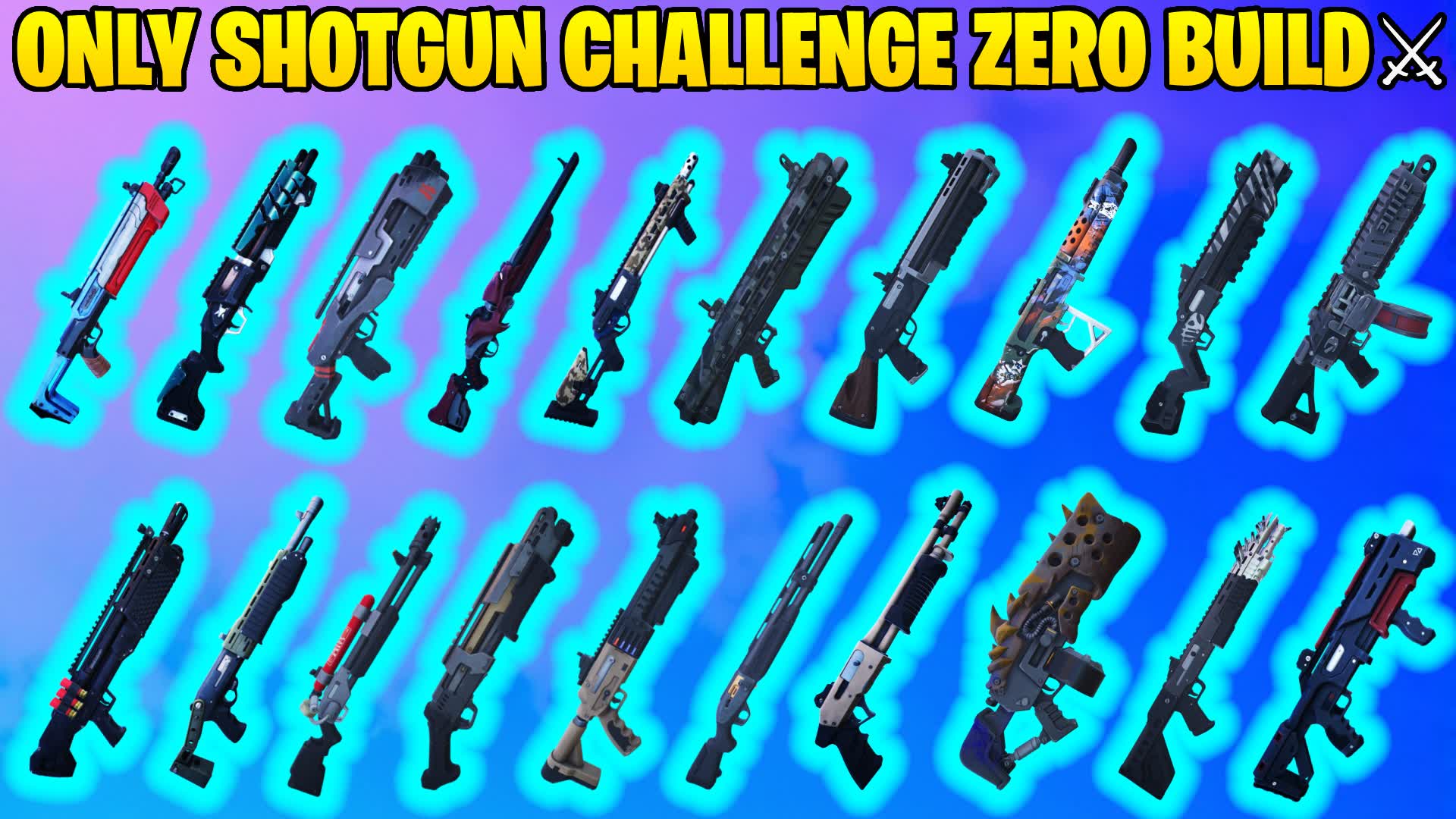 ONLY SHOTGUN CHALLENGE ZERO BUILD 7254-6599-2343 by thepipguy ...