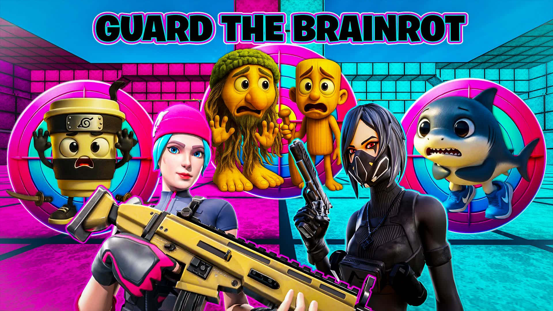 hitmancobra的Guard The Brainrots9308-8702-0171 - Fortnite