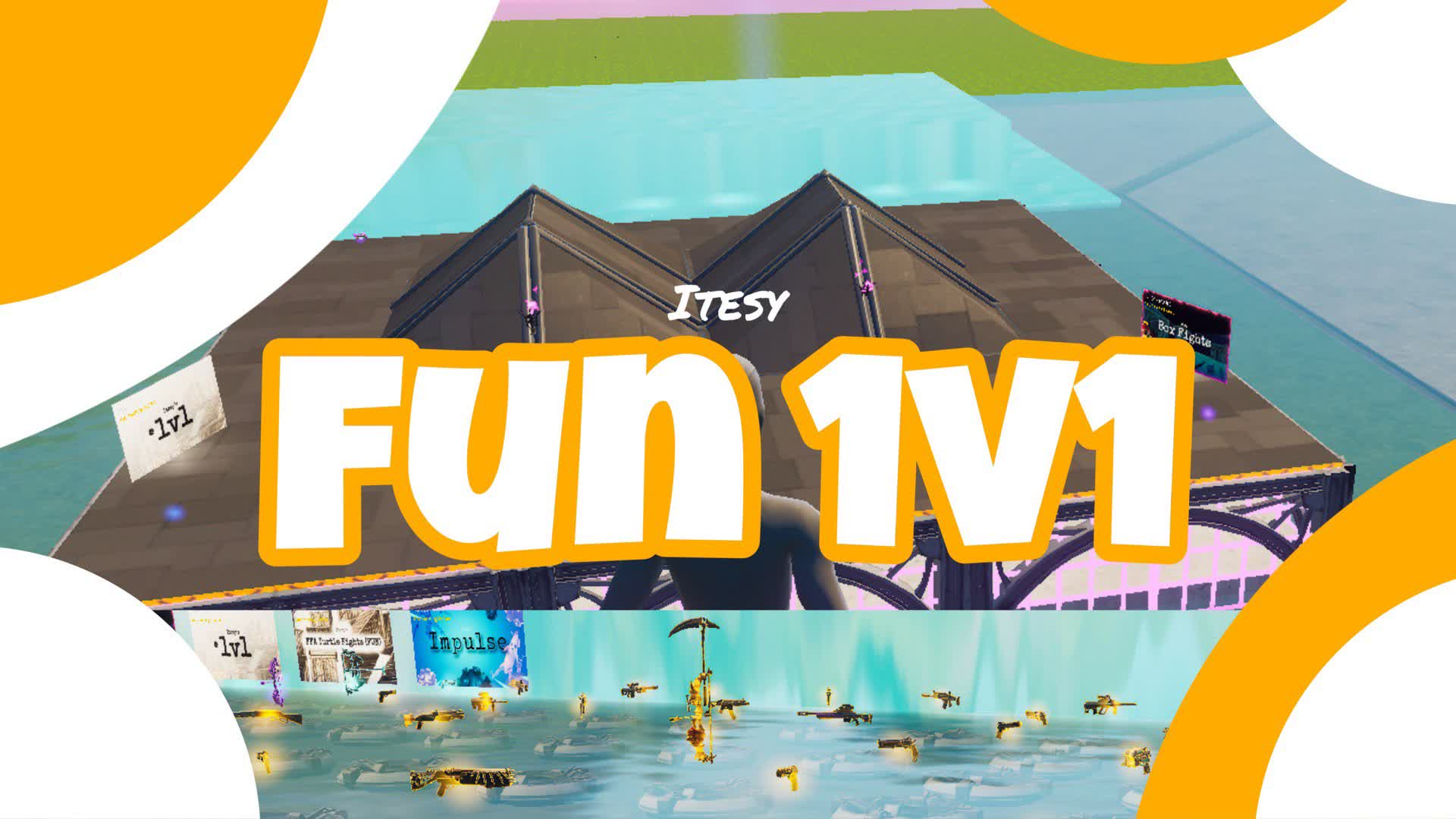 Fun 1v1 7145-6332-6504 by itesy - Fortnite Creative Map Code - Fortnite.GG