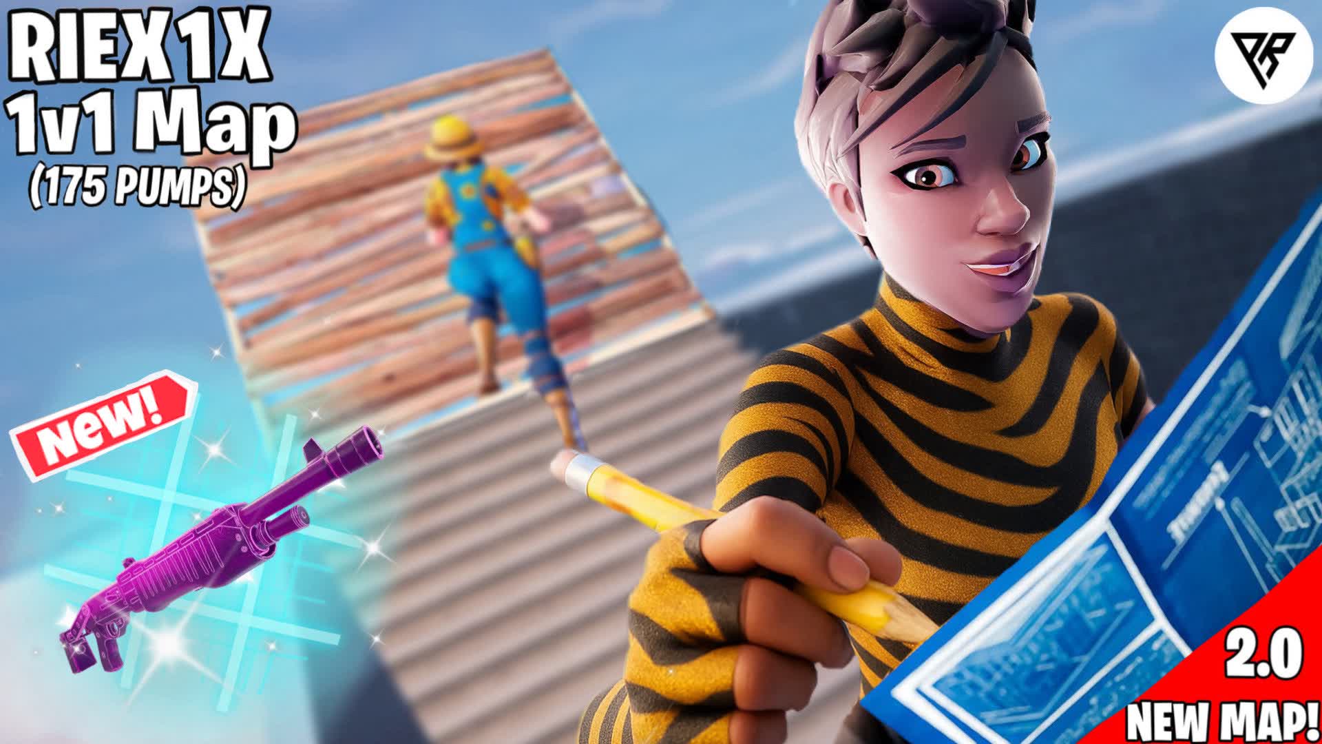 riex1x 1v1 map 2.0 ( 175 pumps ) 9067-6092-2109 by riex - Fortnite ...