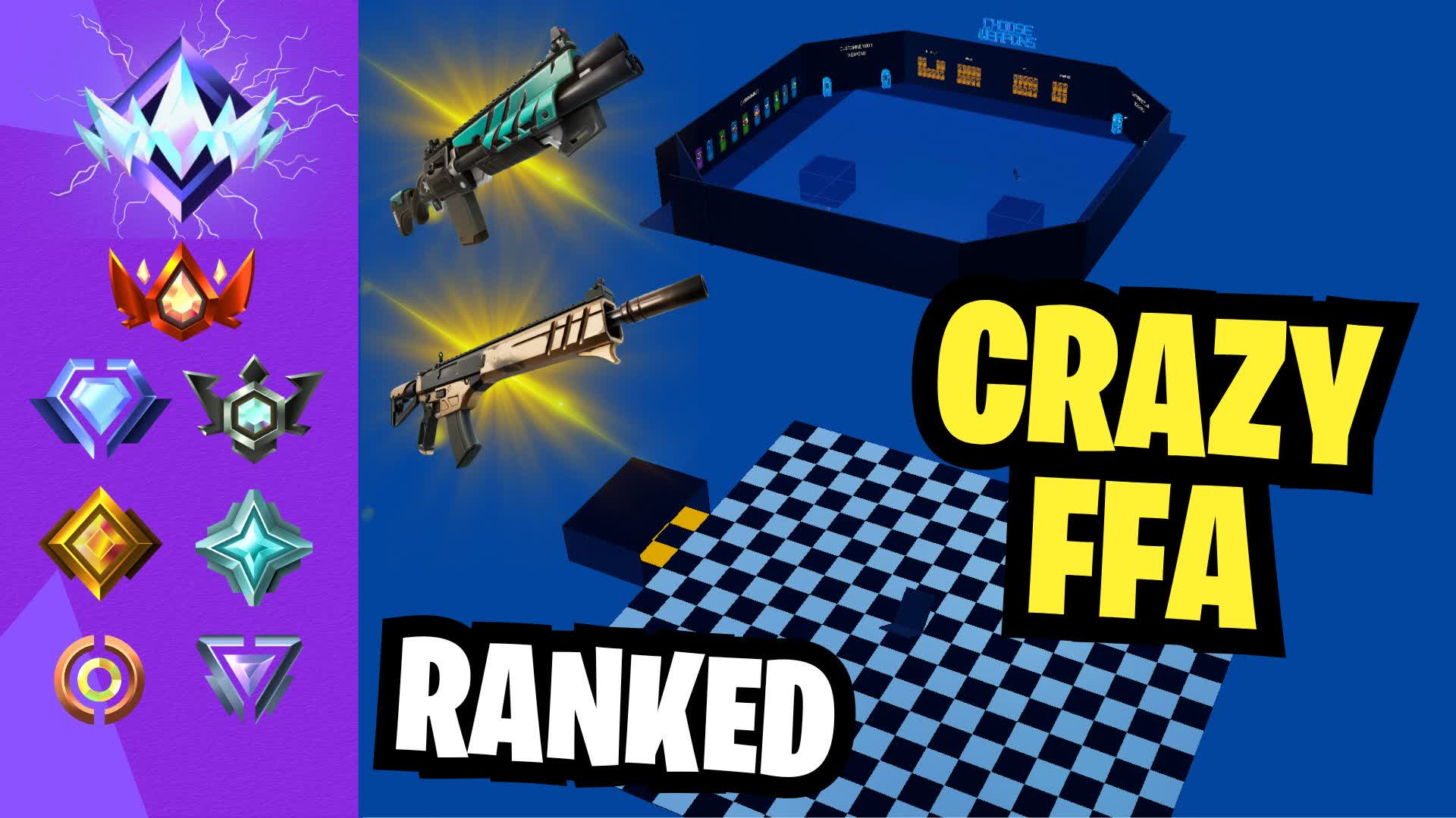 INFINITE CRAZY FFA 5304-2581-2608 by dreamthoughts - Fortnite Creative ...