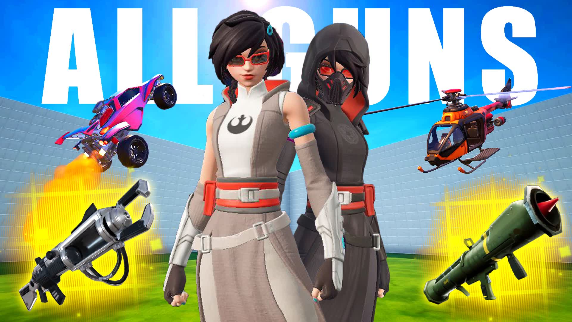 ALL WEAPONS & VEHICLES DUO 2V2 2885-3397-8826 by jackjackhd - Fortnite Creative Map Code ...