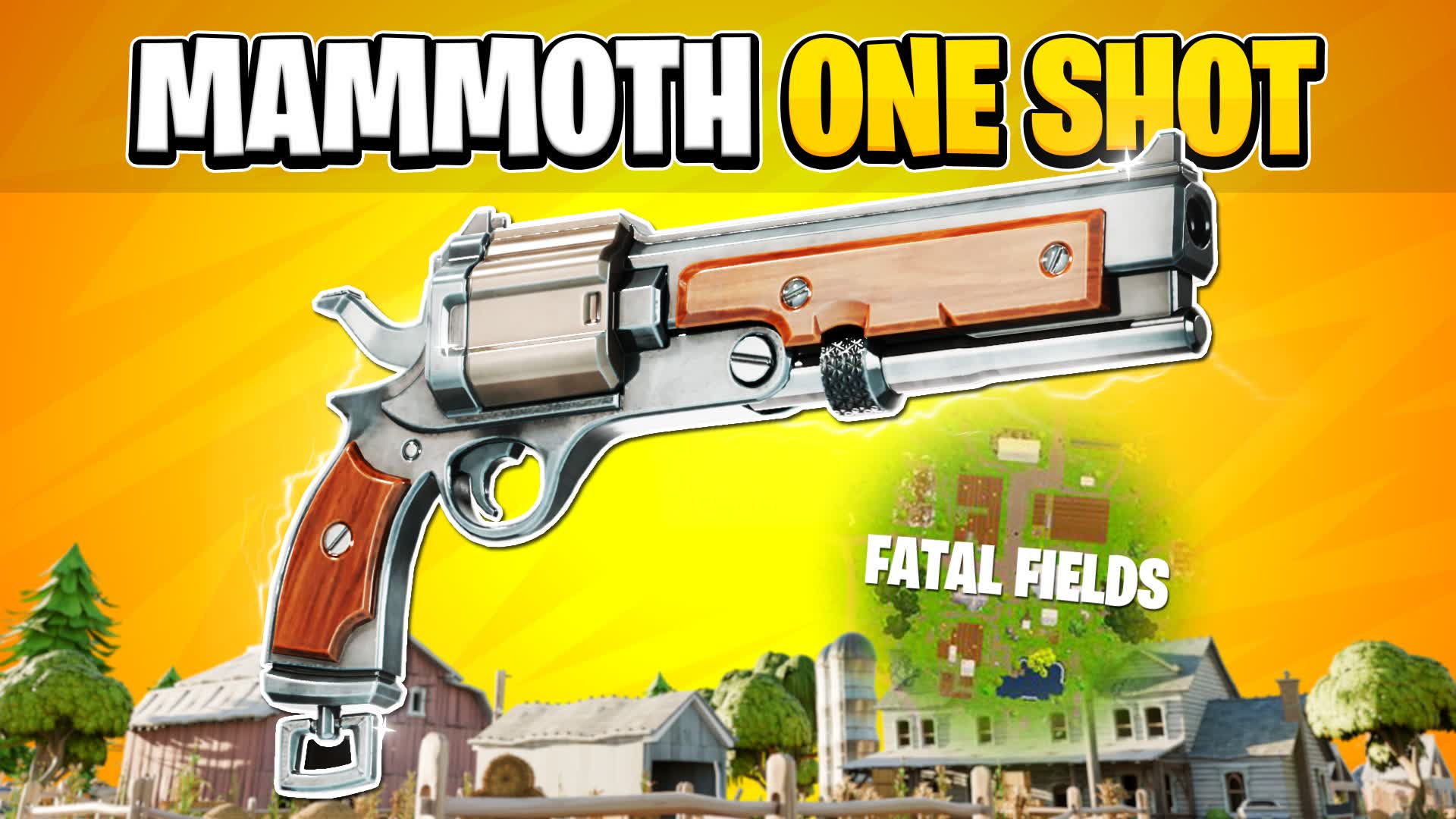 🎯MAMMOTH ONE SHOT🚜FATAL FIELDS 6685-5145-5491 by rockygift2 - Fortnite ...
