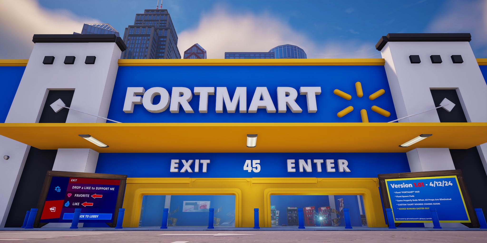 FORTMART PROP HUNT🛒⭐ 4027-8724-4305 by tavern - Fortnite Creative Map Code - Fortnite.GG