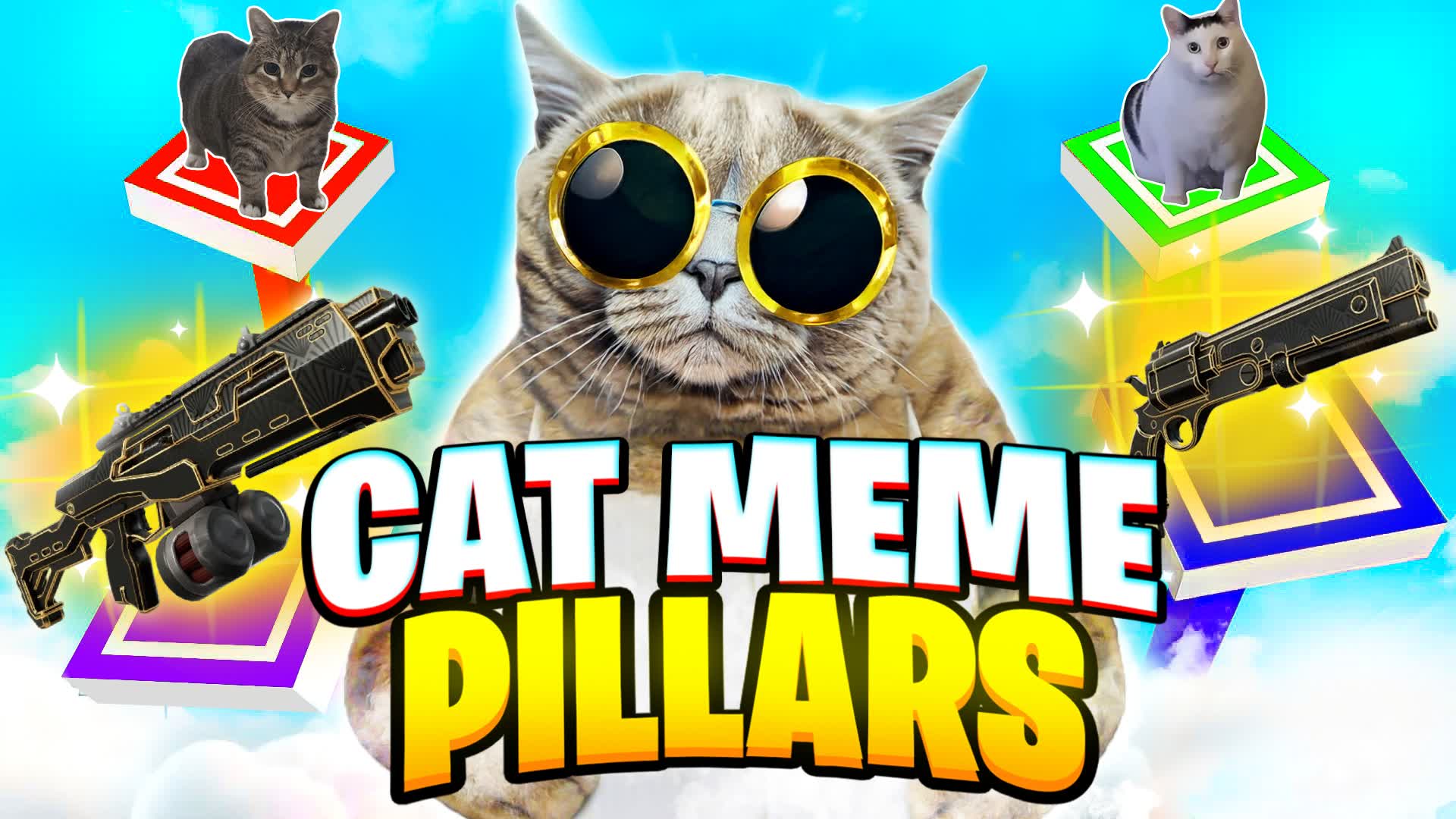 CAT MEME PILLARS! 😸 6109-5802-4308 by kingzi - Fortnite Creative Map ...