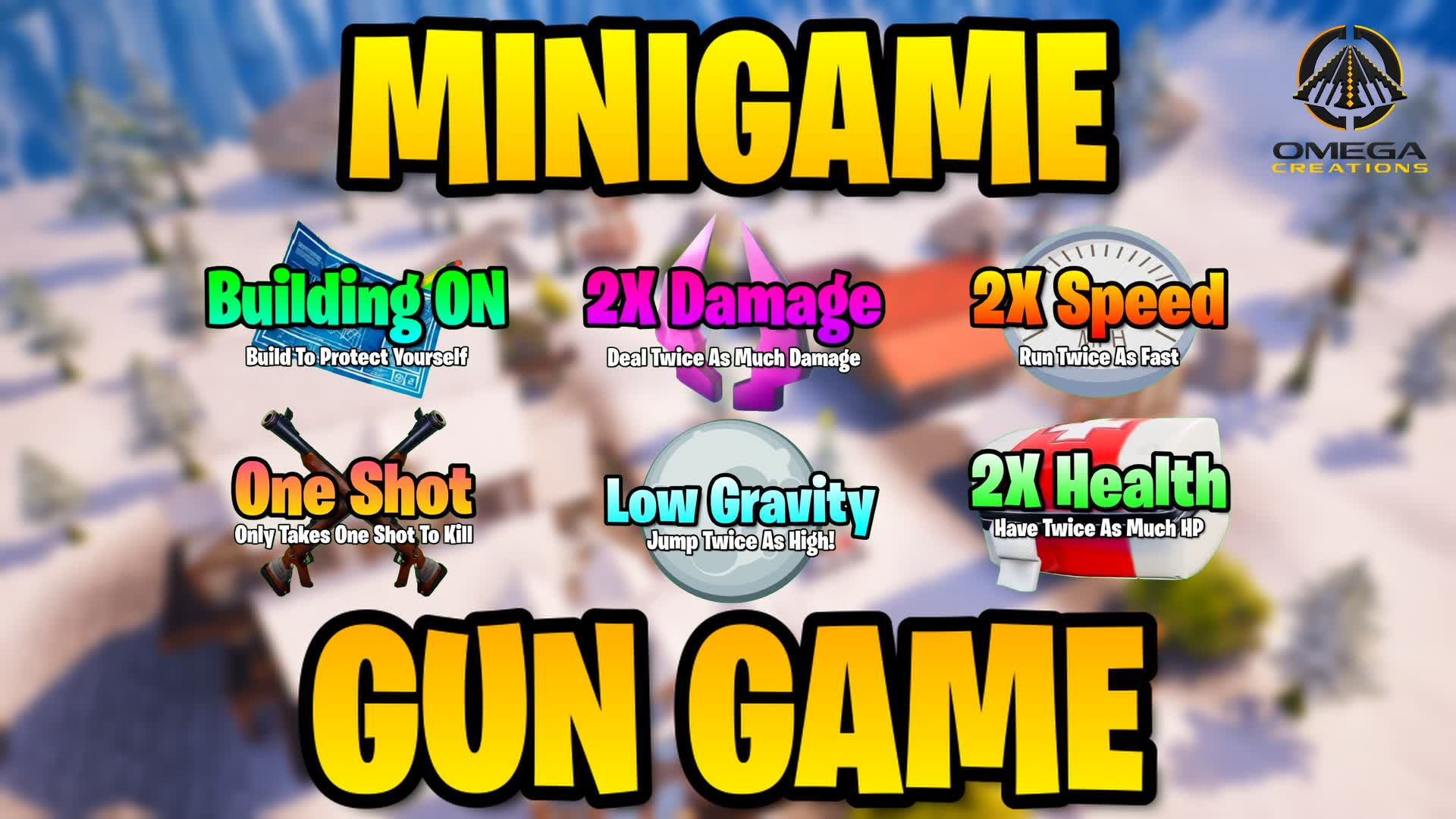 MINIGAME GUN GAME 🔫 2992-8082-5747 by omegacreations - Fortnite ...