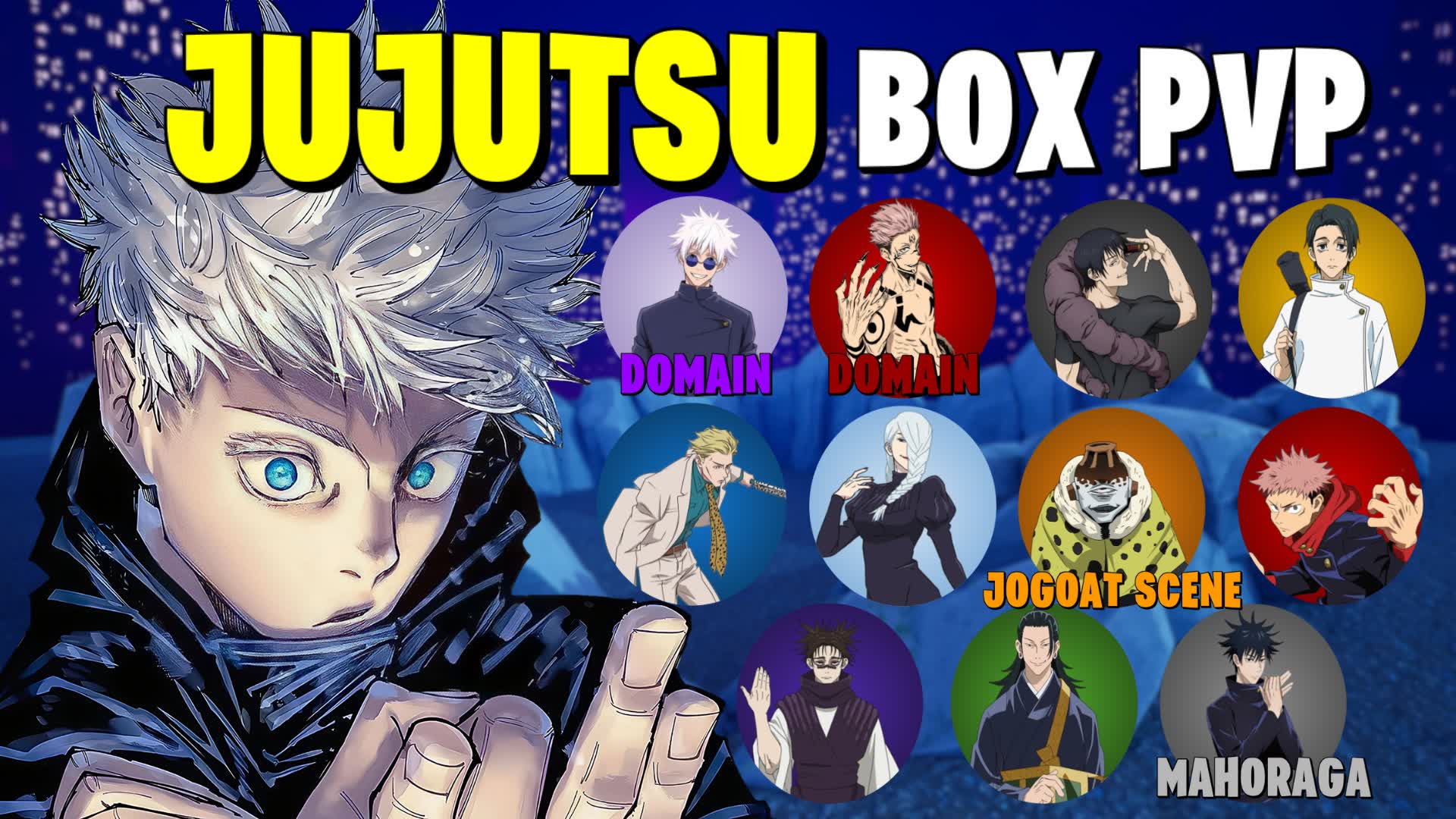 📦JUJUTSU BOX PVP🤞 0693-0353-4348 by shurky.srk - Fortnite