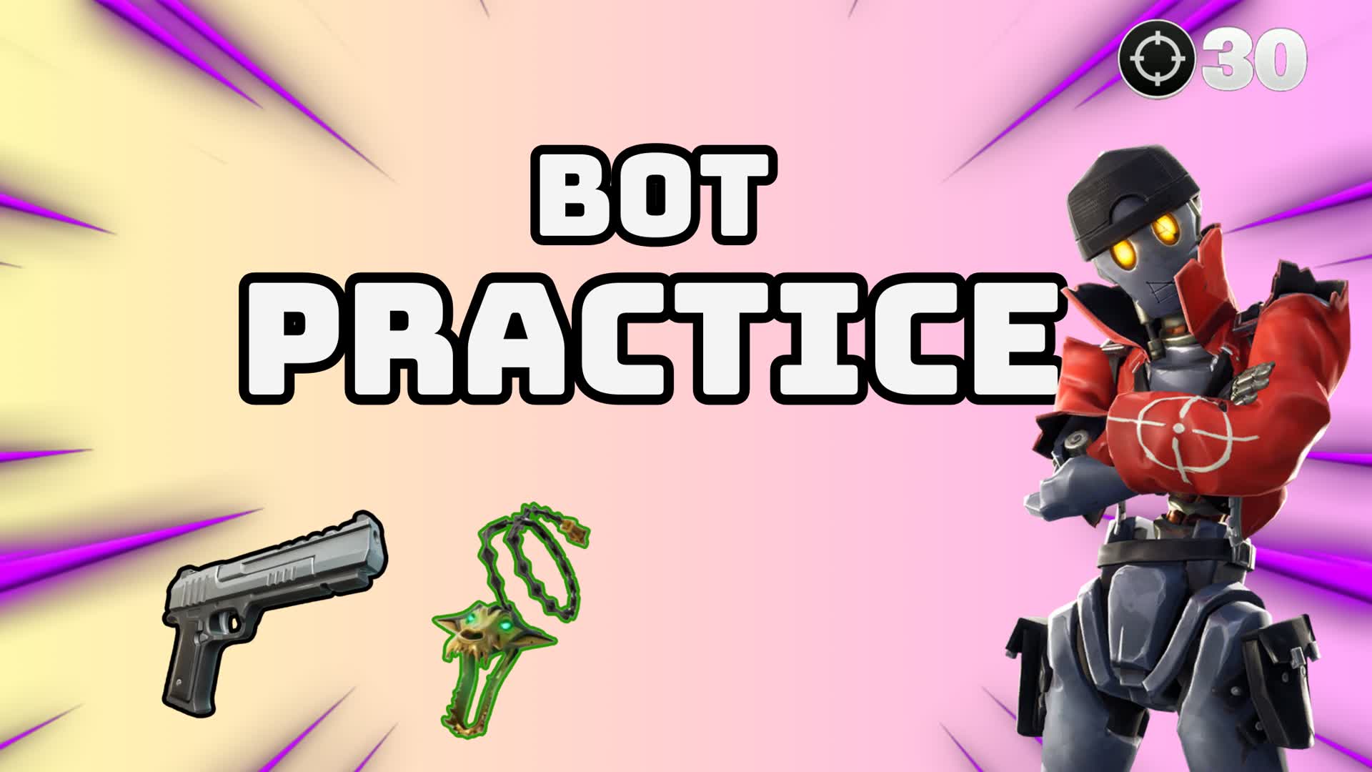 🔫 BOT PRACTICE 🤖 7054-1230-0316 von teamrestful – Fortnite