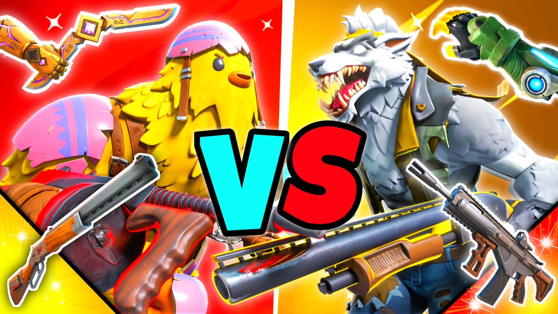 🐺Wolves VS Chickens🐔 8793-8645-9340 by fhsupport - Fortnite Creative ...