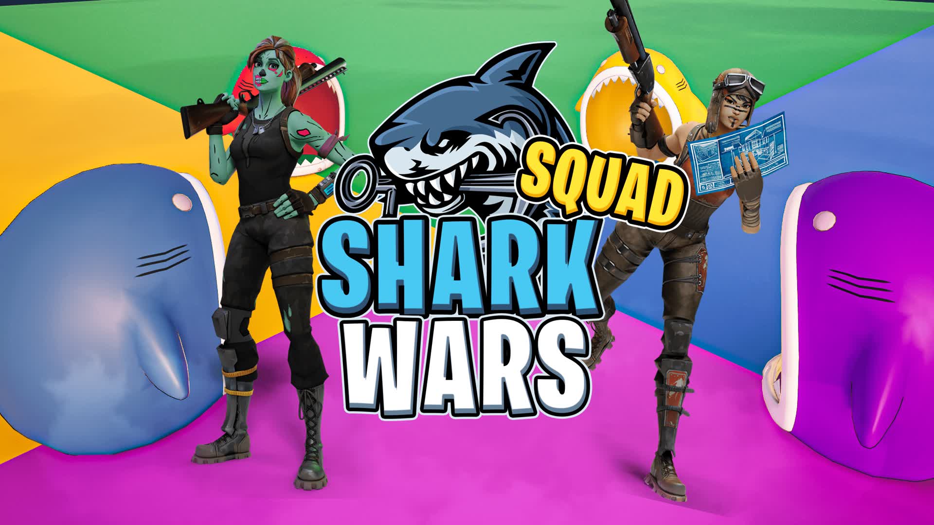 ⭐🦈SQUAD ZONE🦈⭐ 5141-6255-9805 by mangoflow - Fortnite Creative Map Code ...