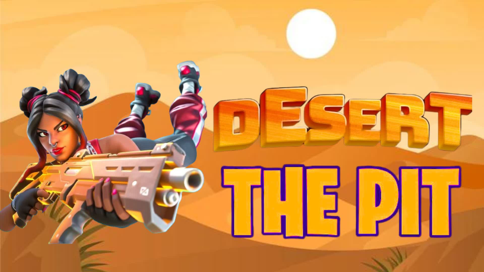 🌞THE PIT DESERT 1514-7166-0120 by s3rgitol - Fortnite Creative Map Code ...