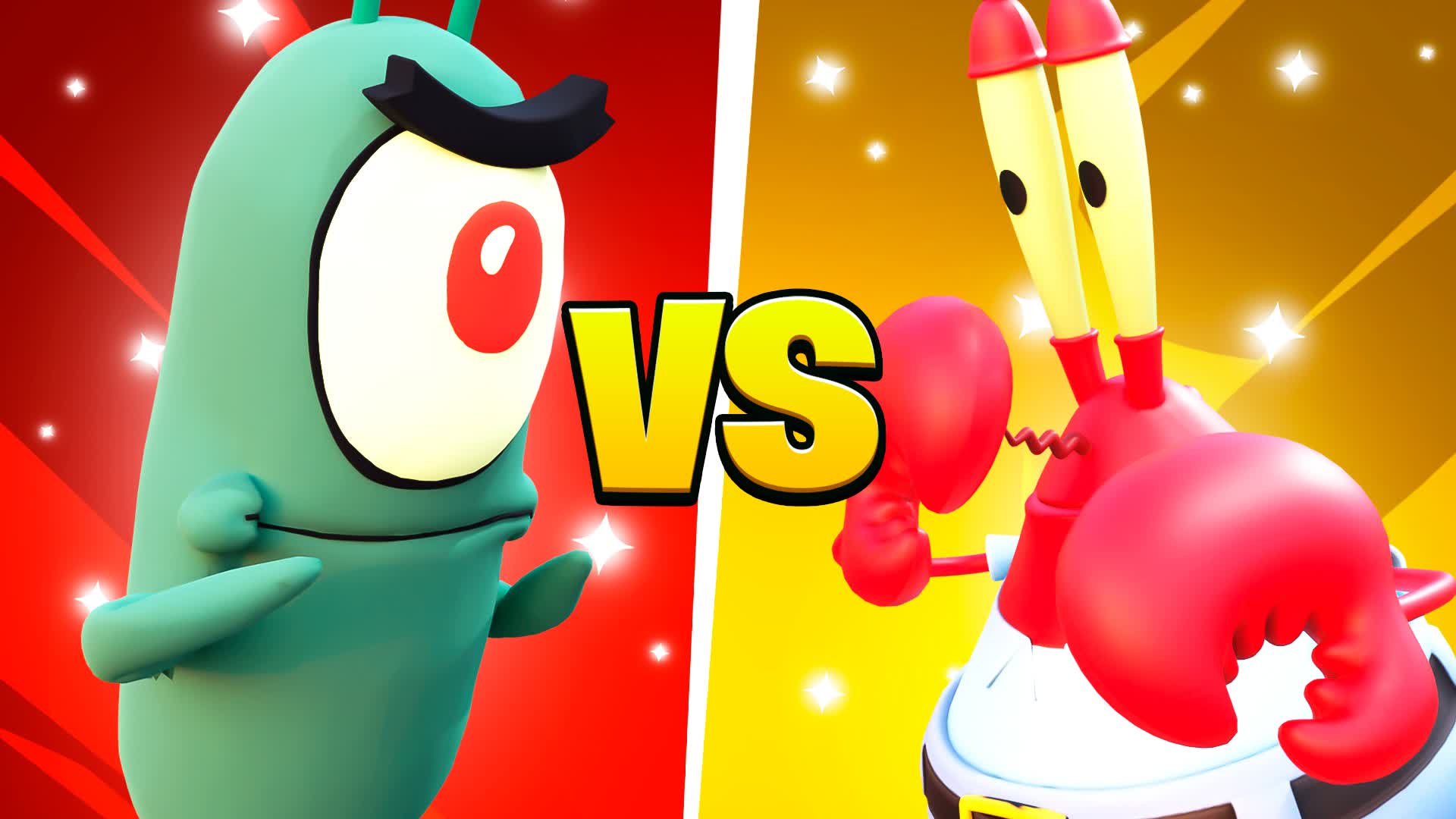 Mr Krabs Vs Plankton