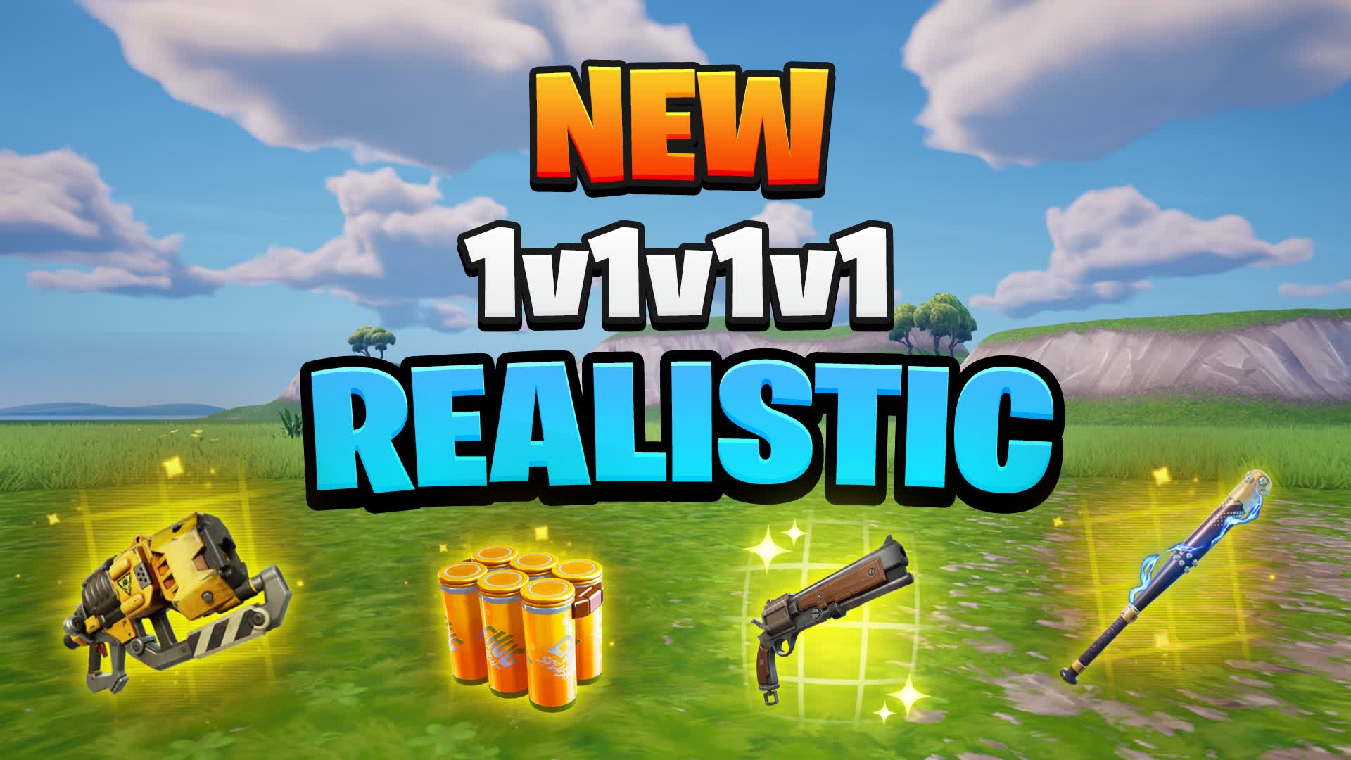 NEW 1V1V1V1 REALISTIC - FREE FOR ALL 3138-2175-7261 by locko - Fortnite Creative Map Code ...