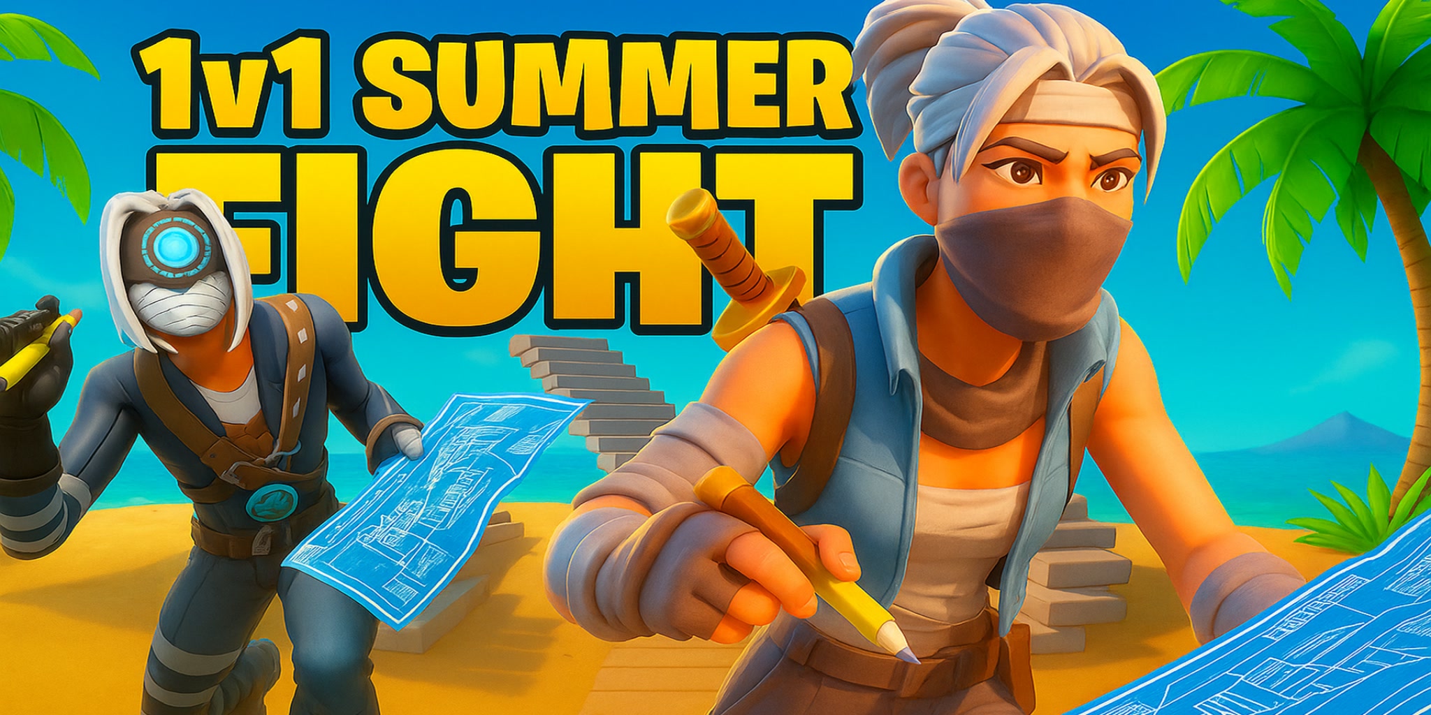 1V1 SUMMER BUILD FIGHTS 4661-4323-2516 by lenzio - Fortnite Creative Map Code - Fortnite.GG