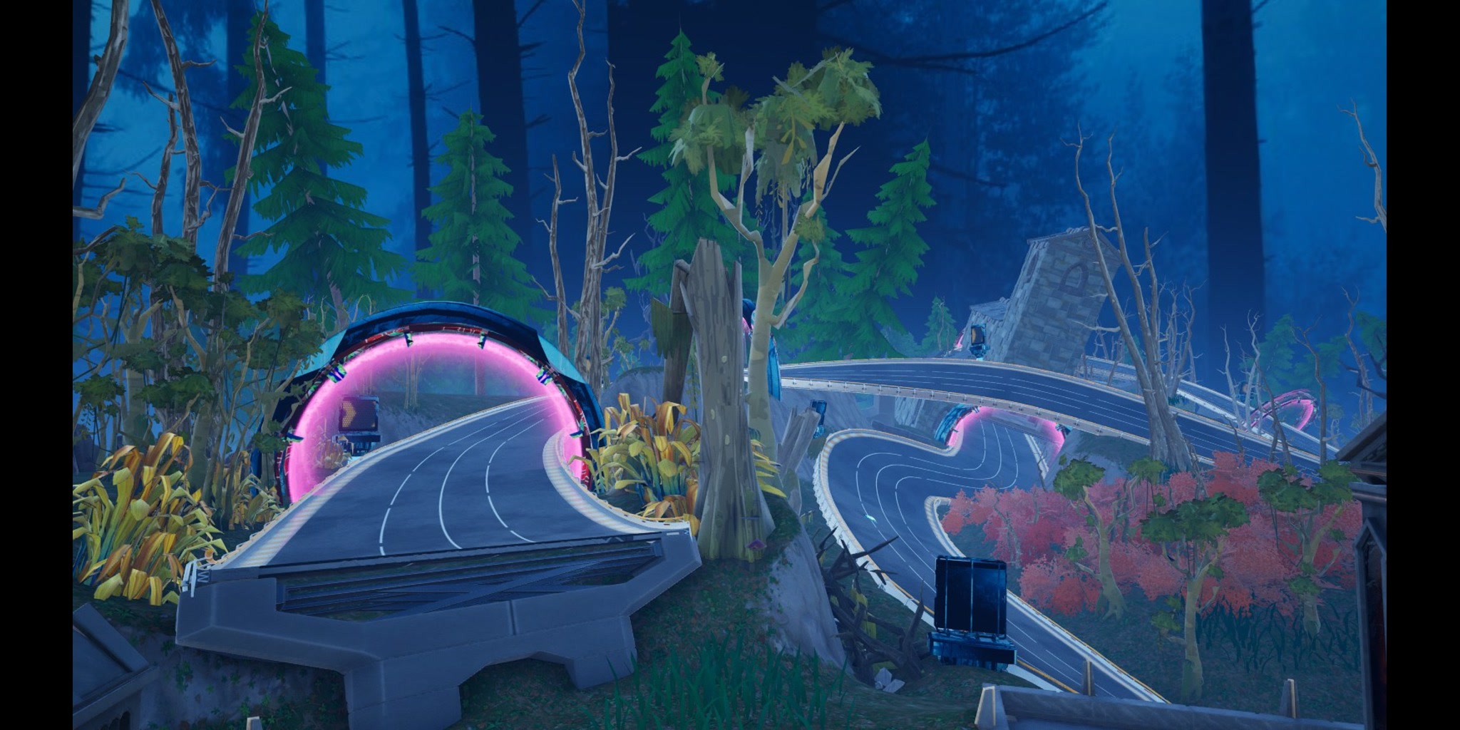 Haunted Forest Racer 1038-2237-6316 by bigols - Fortnite Creative Map ...