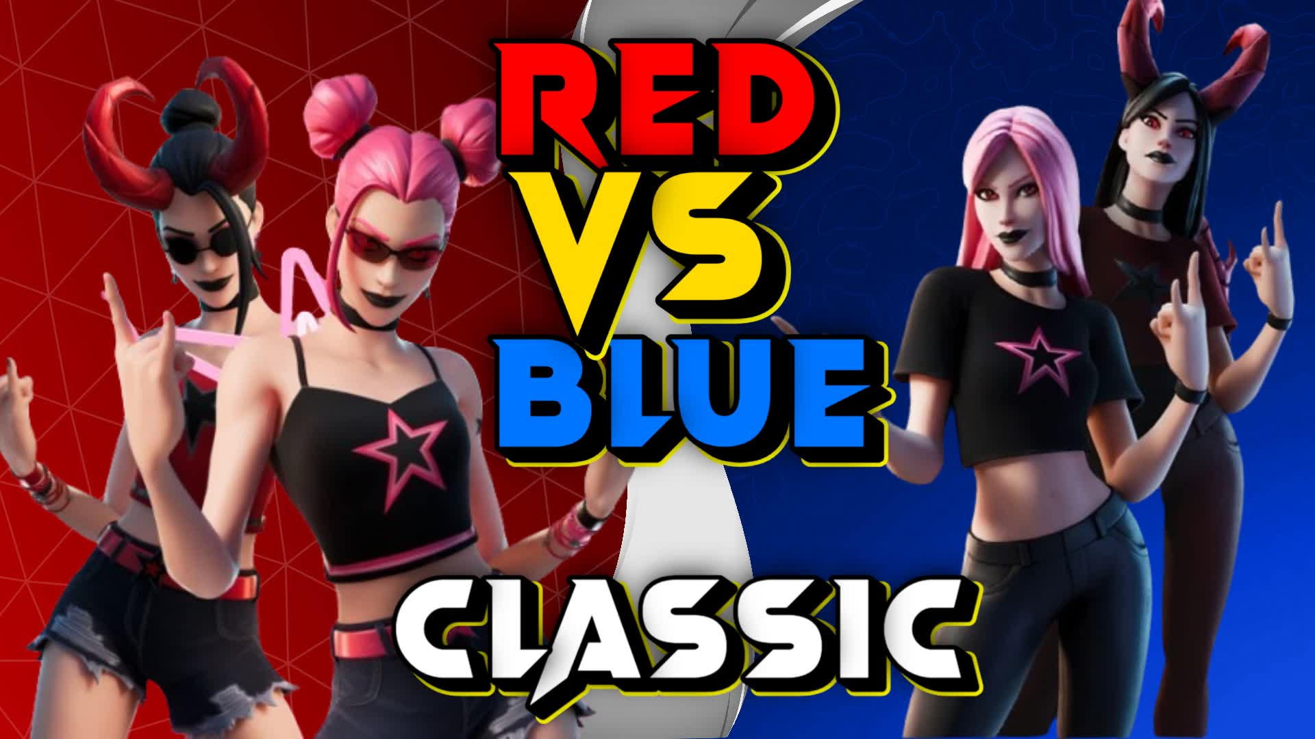 🔴 RED VS BLUE 🔵 CLASSIC 🔥 2701-4296-6875 by jhoker - Fortnite Creative ...