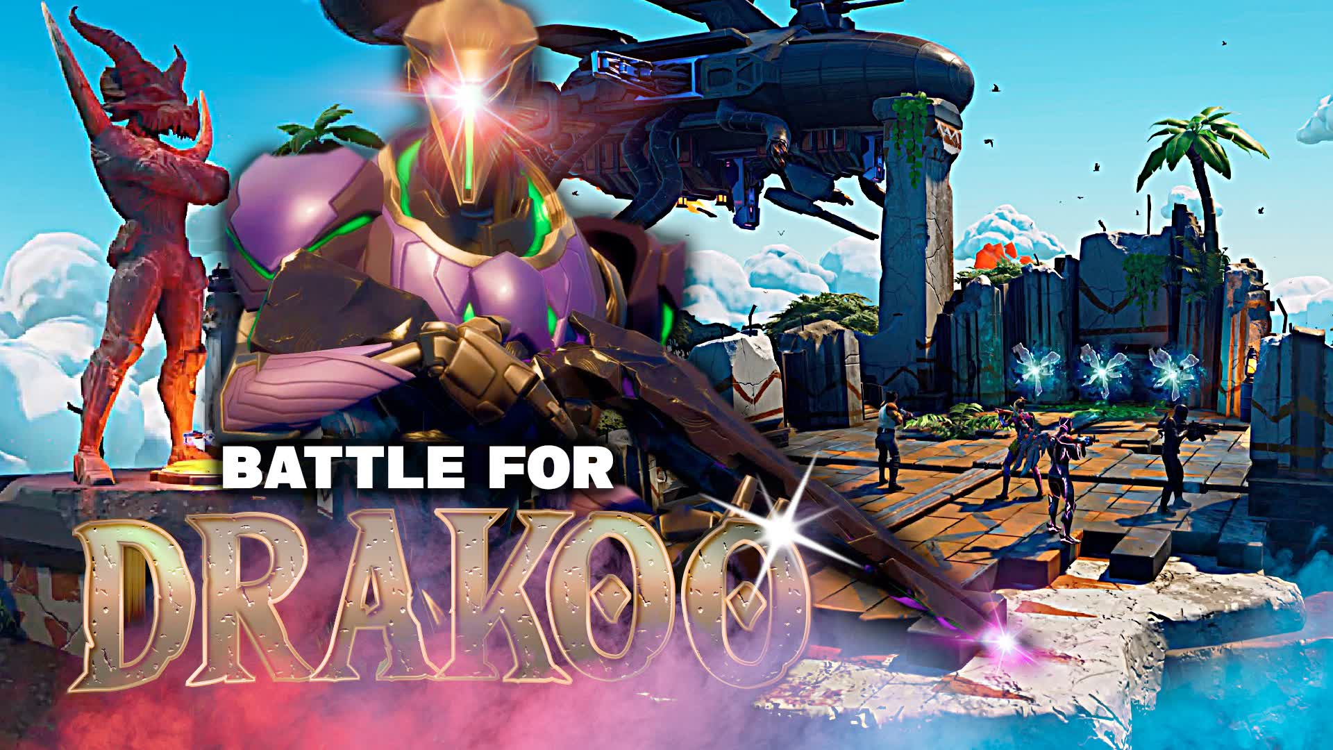 Battle for Drakoo 8766-9127-7778 by prudiz - Fortnite Creative Map Code ...