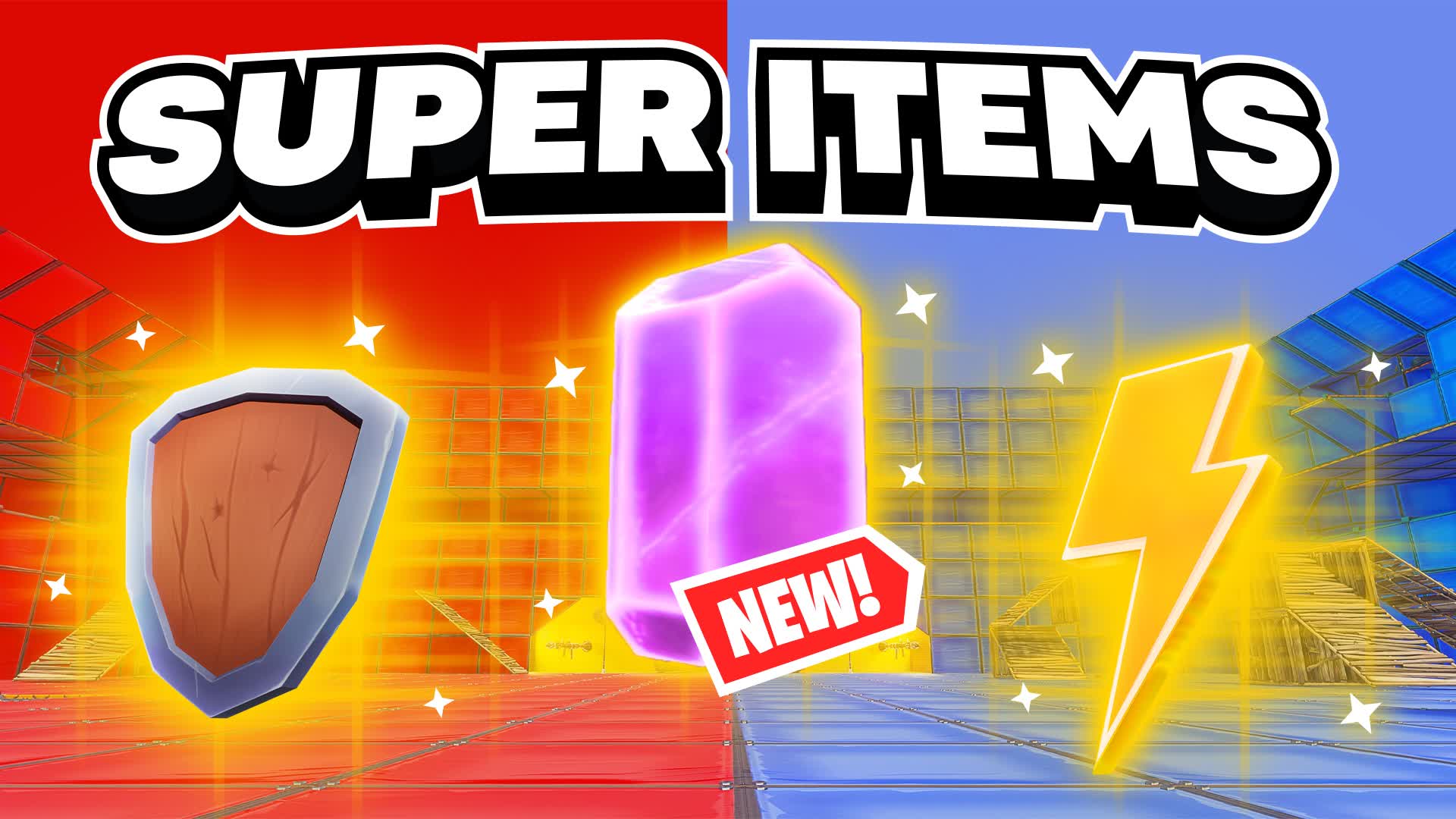 SUPER ITEMS RED VS BLUE 3565-1262-5219 by tiptox - Fortnite Creative ...