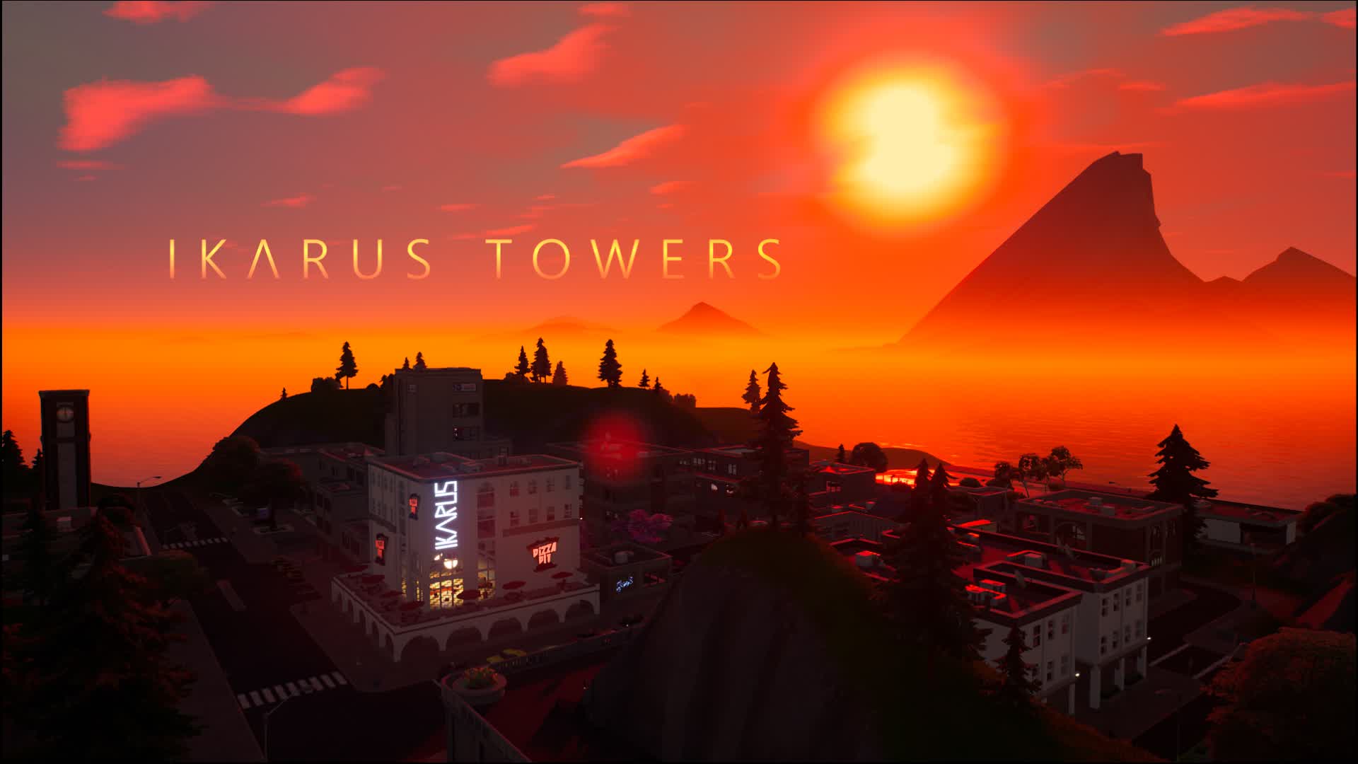 Tilted Towers Blueprint Island 8982-1765-1152 by ikarus - Fortnite