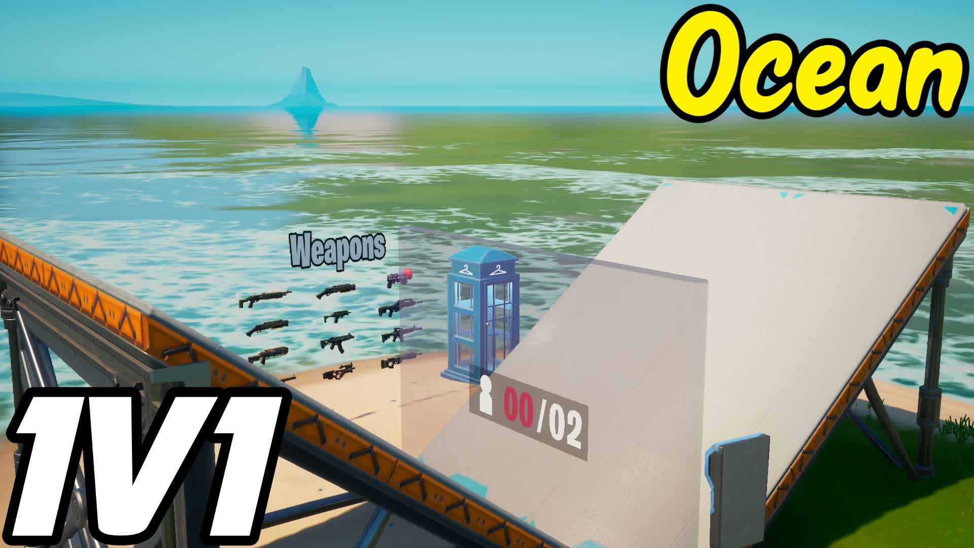 1v1 Ocean [GARYG7] 6718-3761-1693 by garyg7 - Fortnite Creative Map ...