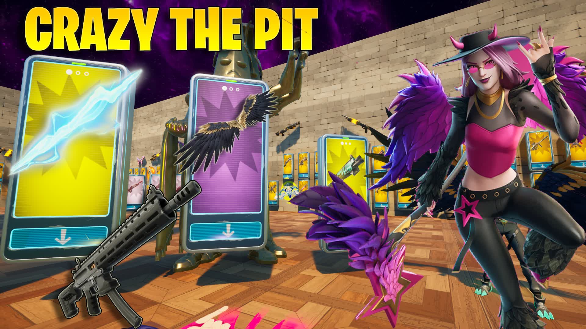 GODS THE PIT - FREE FOR ALL 3924-7057-2681 by pablomegagatoyt ...