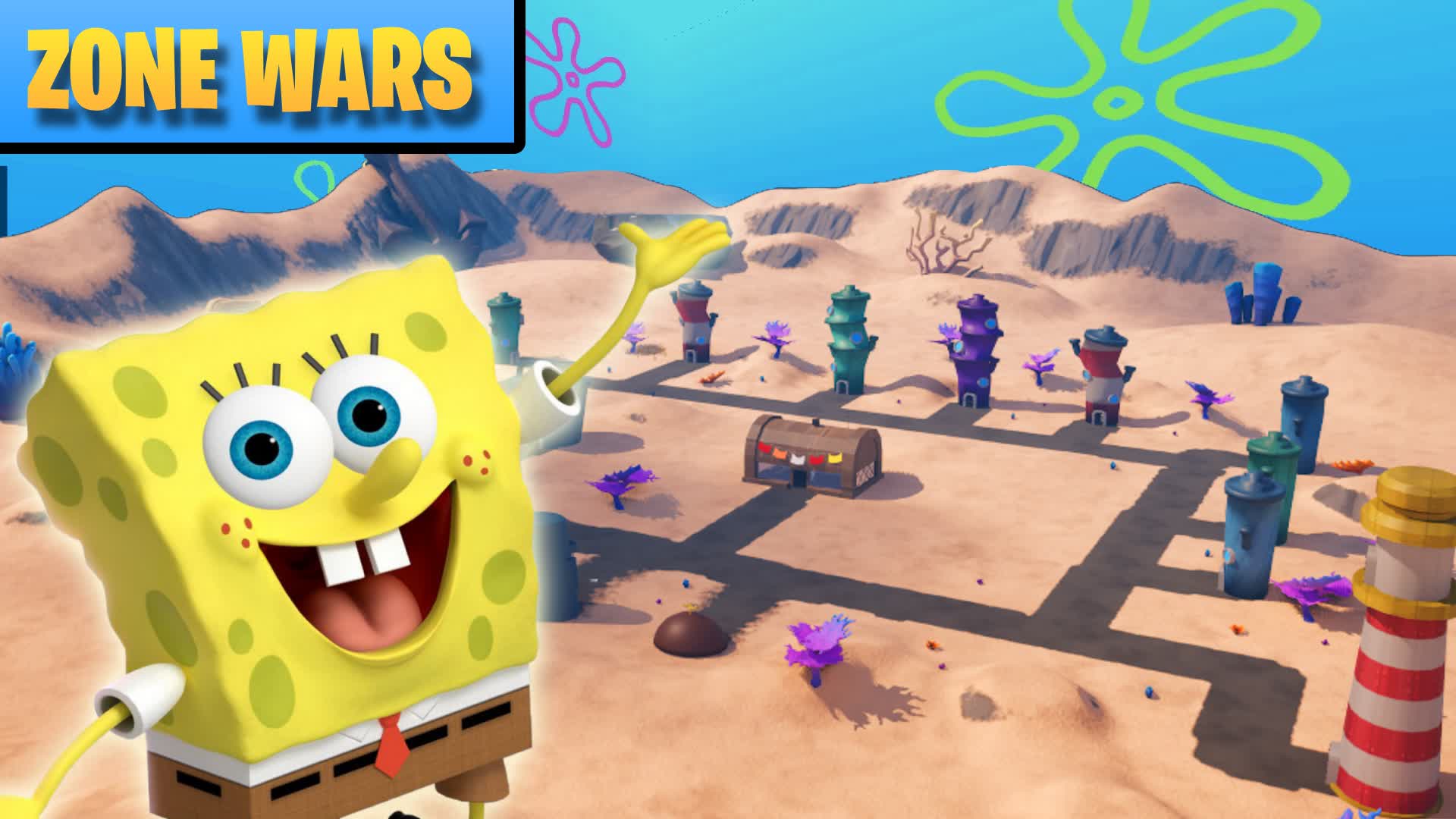 Sponge Zone Wars 🧽 4175-3289-3255 by dingle - Fortnite Creative Map ...