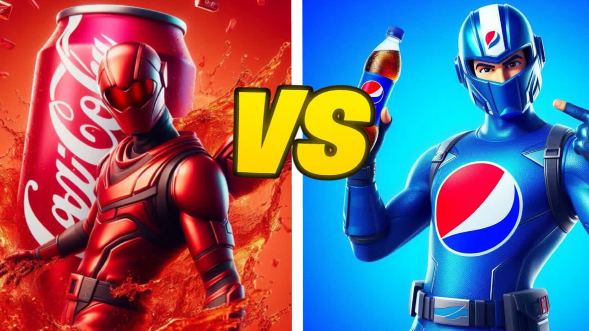 🔴COLAMAN VS PEPSIMAN🔵 3229-0378-4704 by kravka - Fortnite Creative Map ...