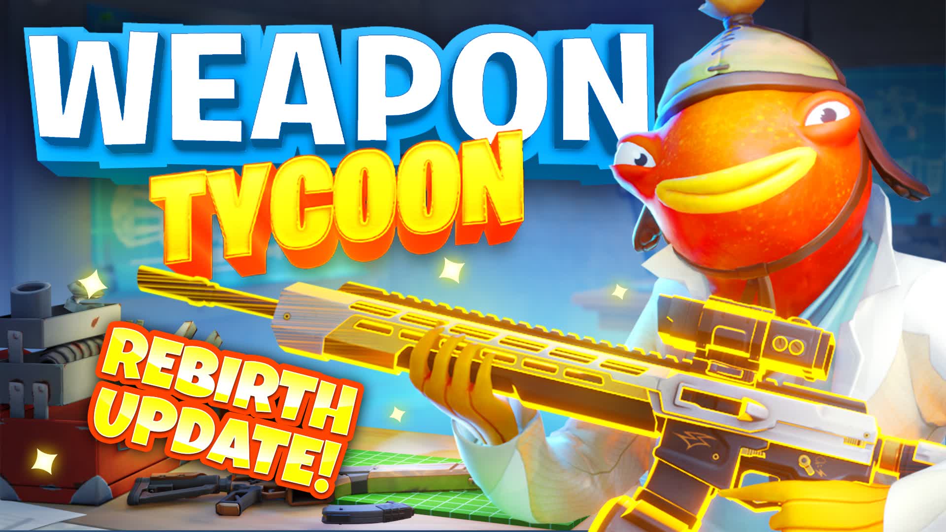 Weapon Tycoon 8209-2186-9170 by creatorscorp - Fortnite Creative Map ...