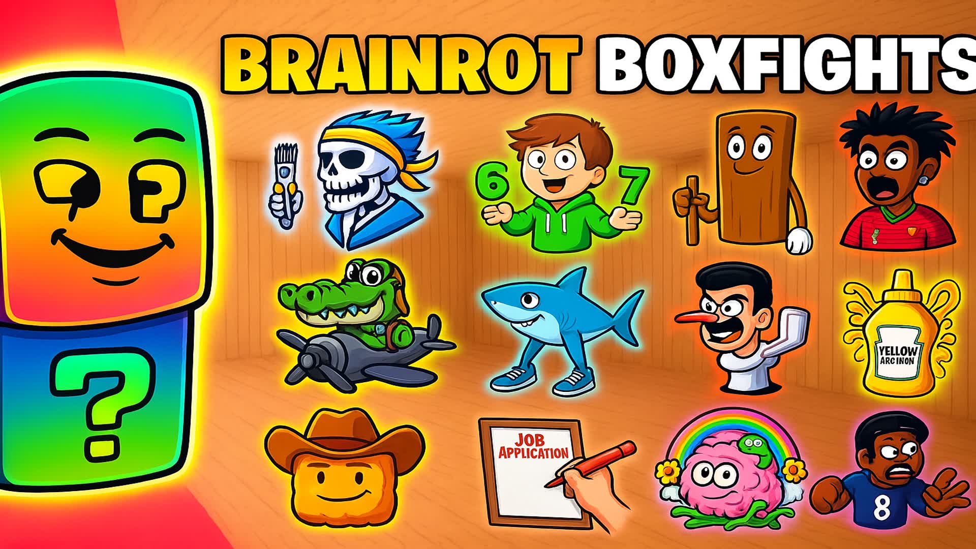 ULTIMATE BRAINROT BOX PVP📦 5298-7093-4429 by wizard101 - Fortnite