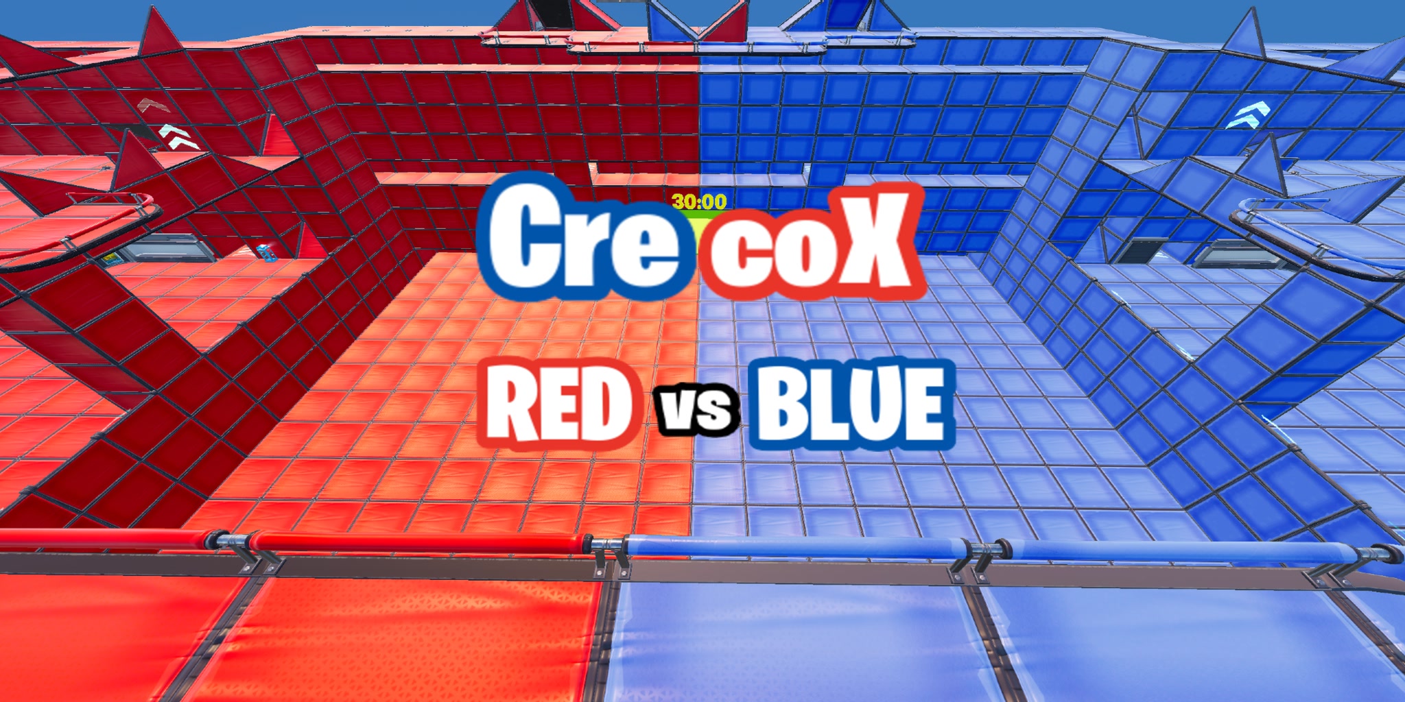 CrecoX RED vs BLUE 7525-0281-9251 by crecox - Fortnite Creative Map ...