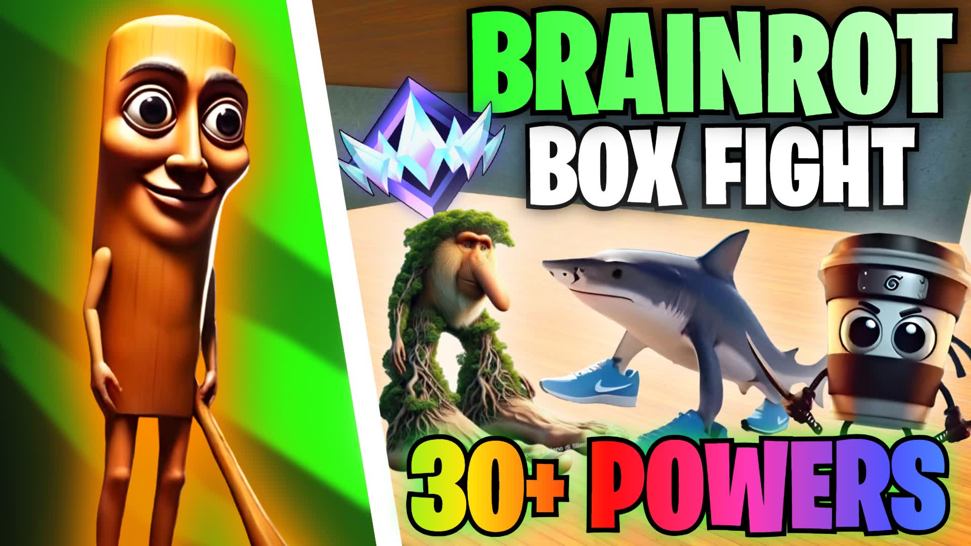 BRAINROT BOXFIGHTS 2975-1221-0626 by rt_mario2006 - Fortnite Creative Map Code - Fortnite.GG