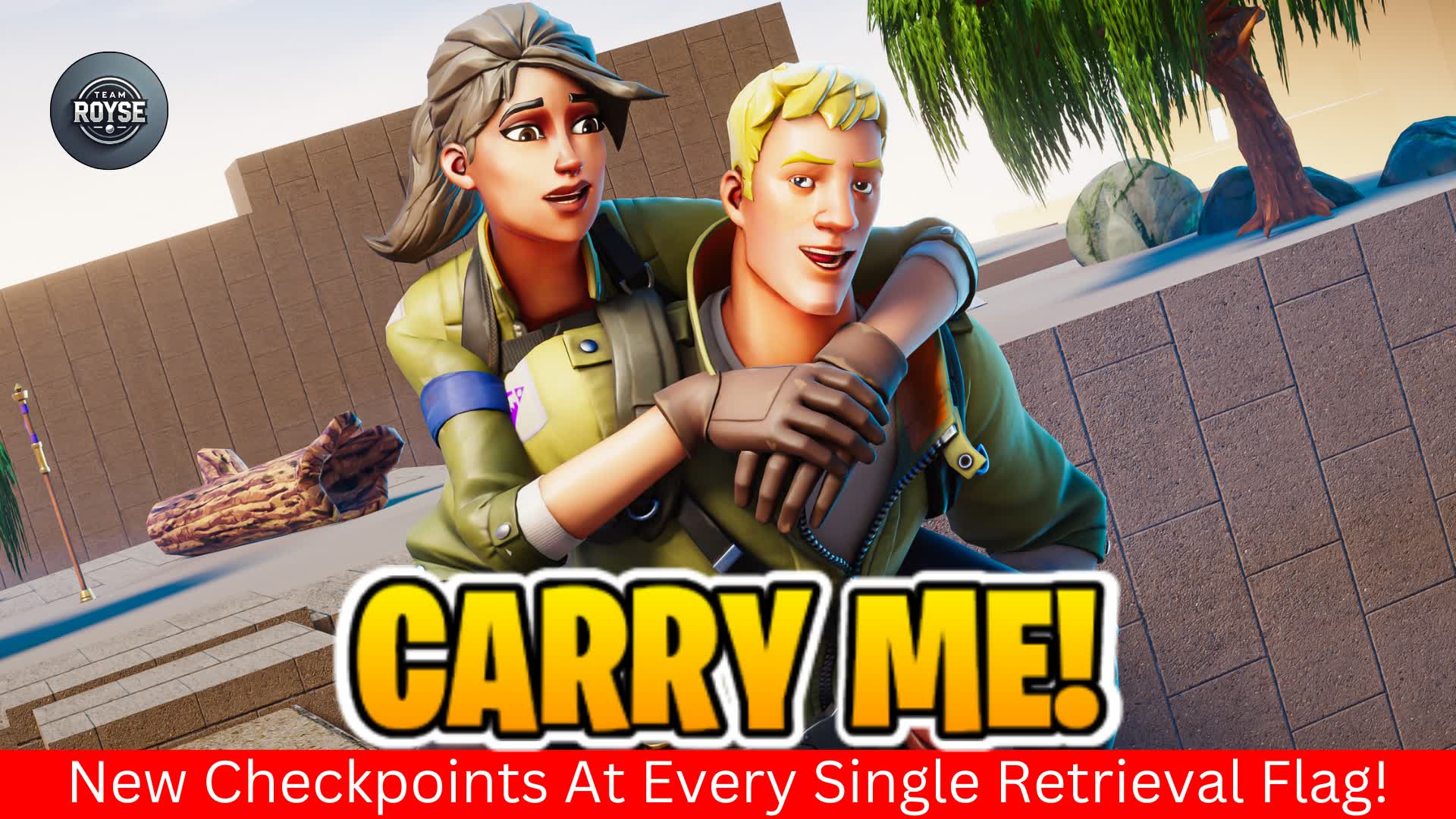 CARRY ME! [2 PLAYER OBBY] 9387-1595-9374 di teamroyse - Fortnite