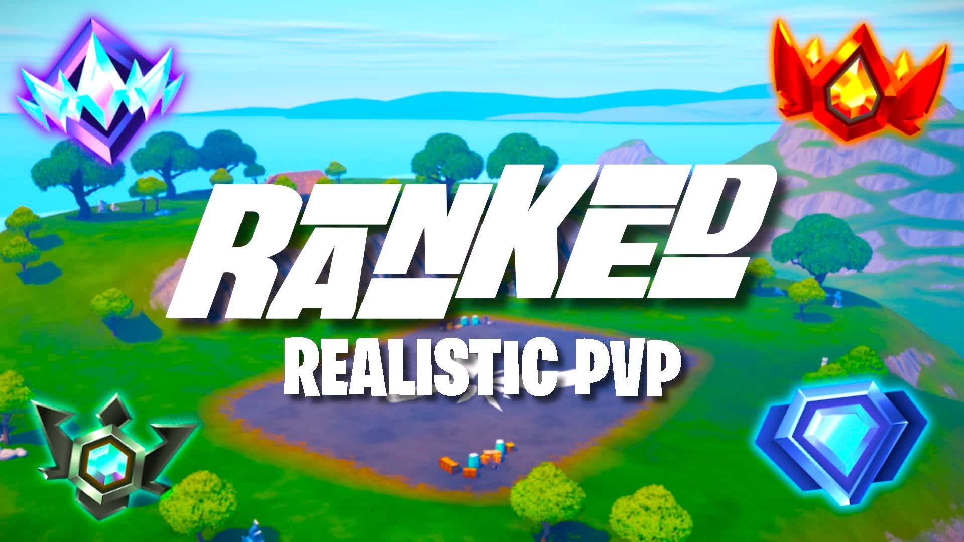 Ranked Realistic PVP 4212-9806-9817 by gifu - Fortnite Creative Map Code - Fortnite.GG