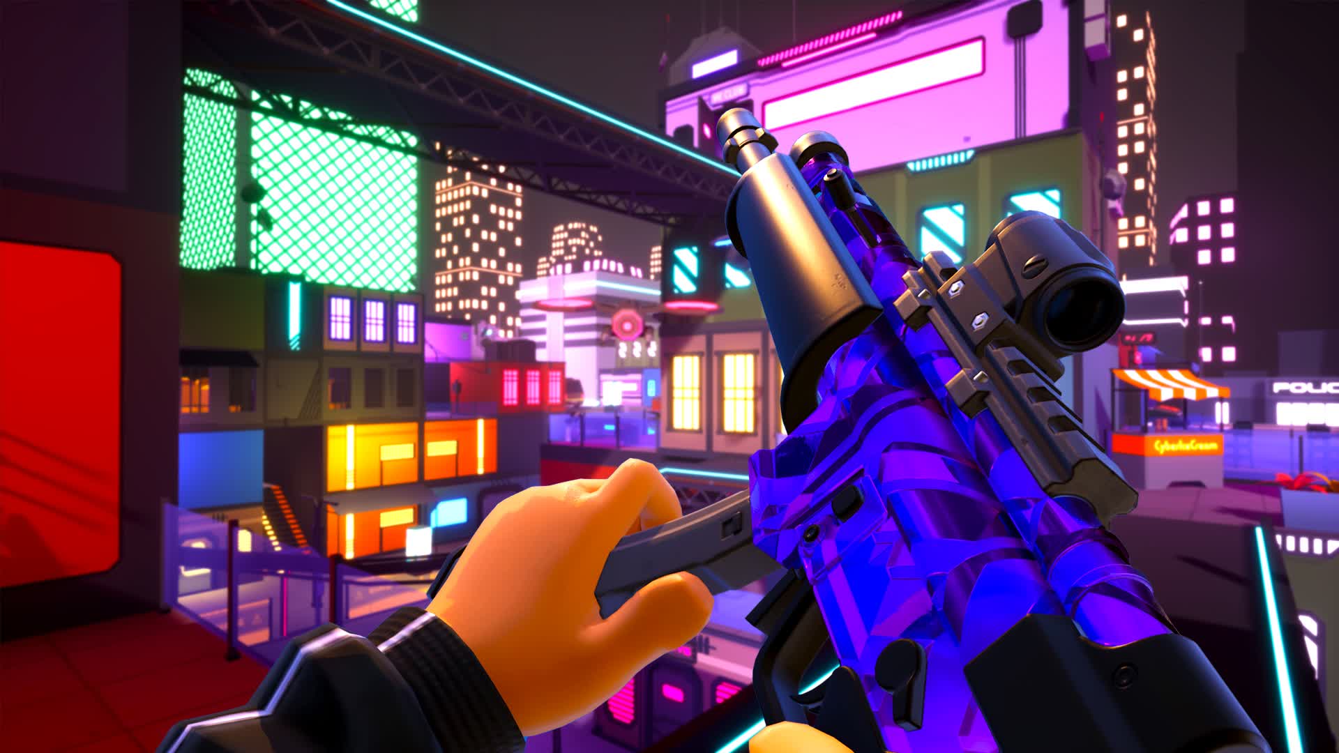 Cyber Infinite Gun Game: First Person 6671-4025-3853 by geord1e ...