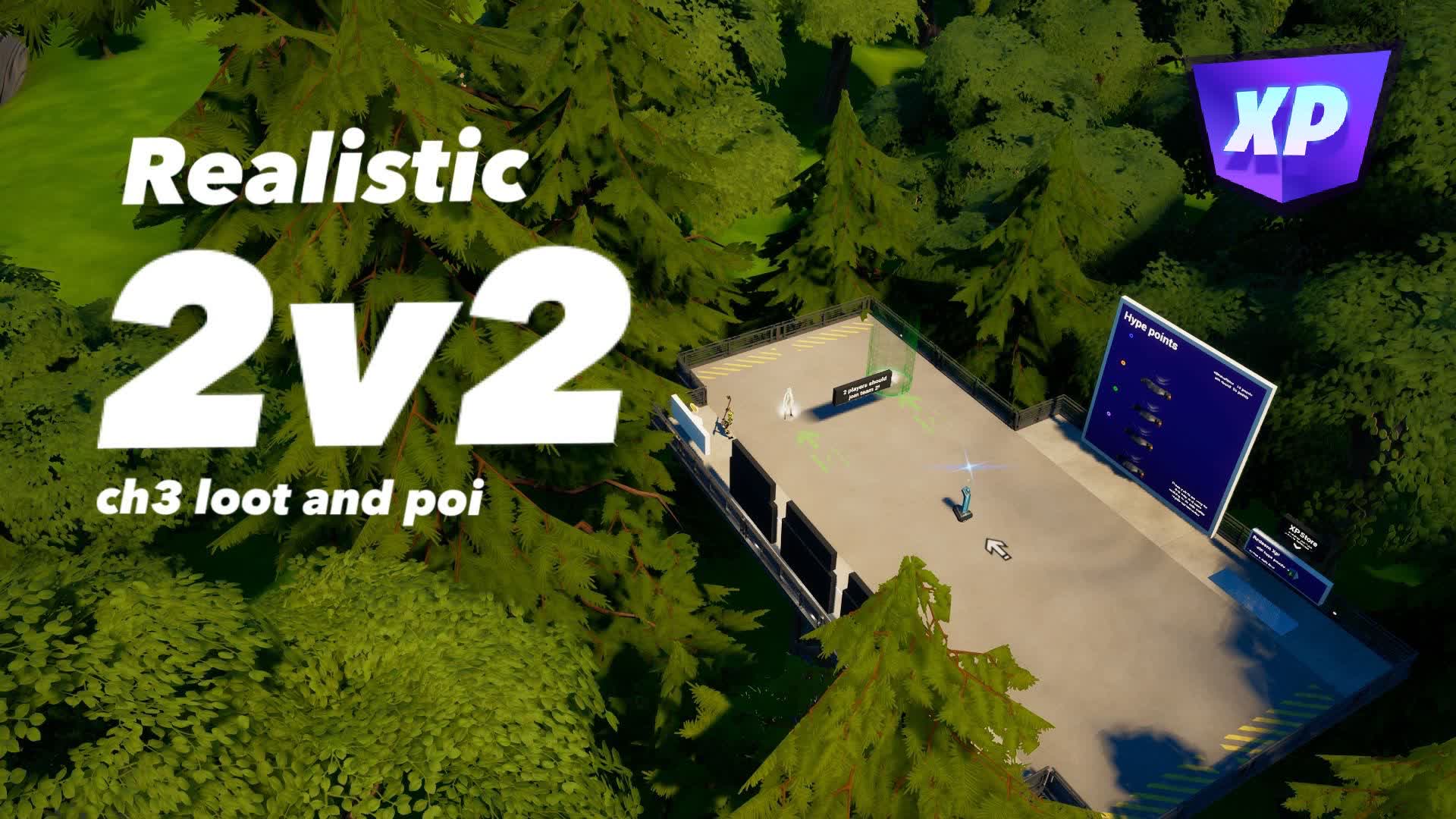 2v2 Realistic Warm-up 8132-3545-7501 by billotfn - Fortnite.GG