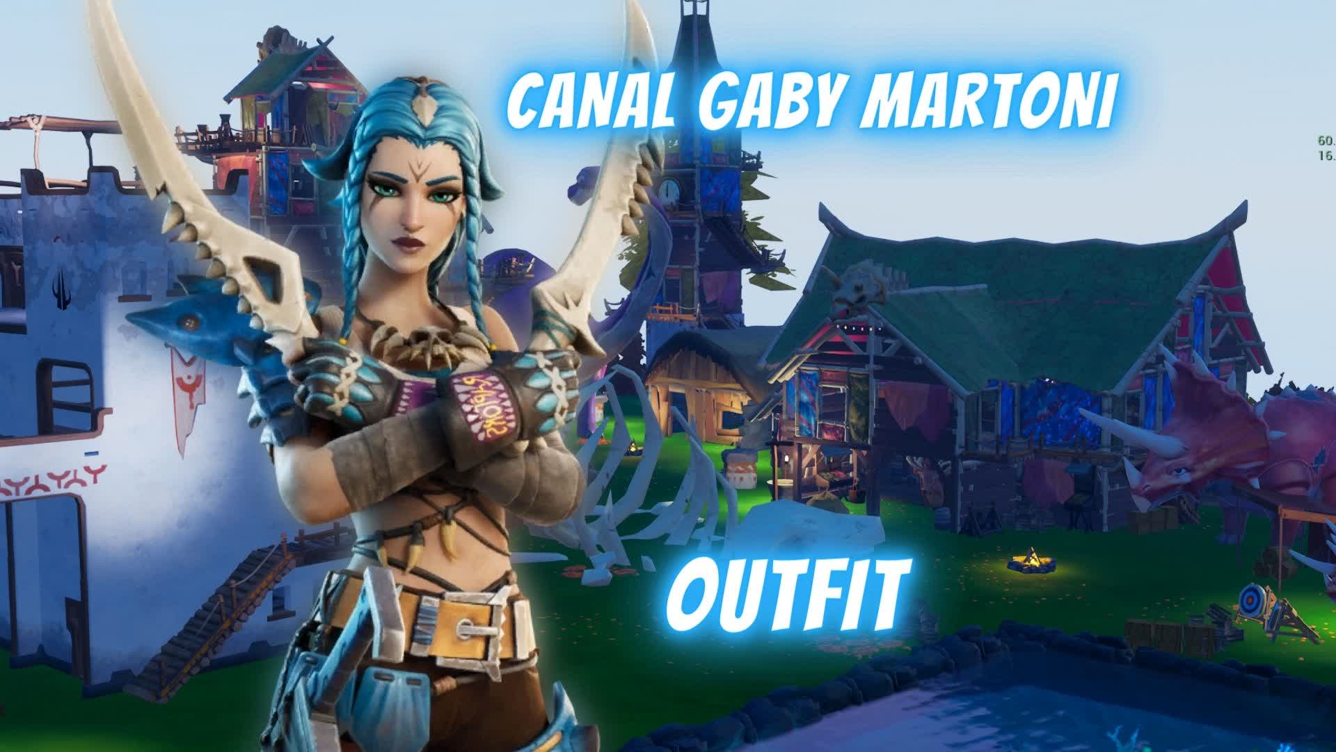 🔴 LIVE - OUTFIT CANAL GABY MARTONI 5708-6116-4787 by martoni - Fortnite