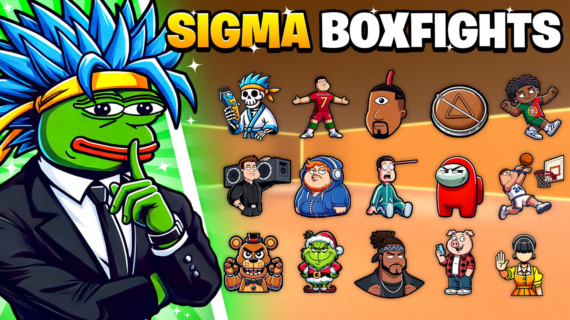 🤫SIGMA BOXFIGHTS📦 0033-5874-7328 by bullymaster - Fortnite Creative Map ...